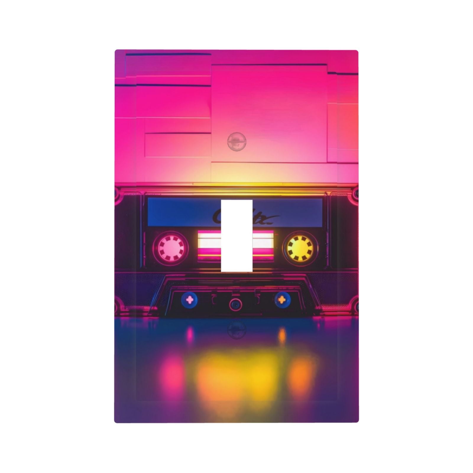 Balery Neon Cassette Tape for Duplex Wall Plates Kit, Electrical Outlet ...