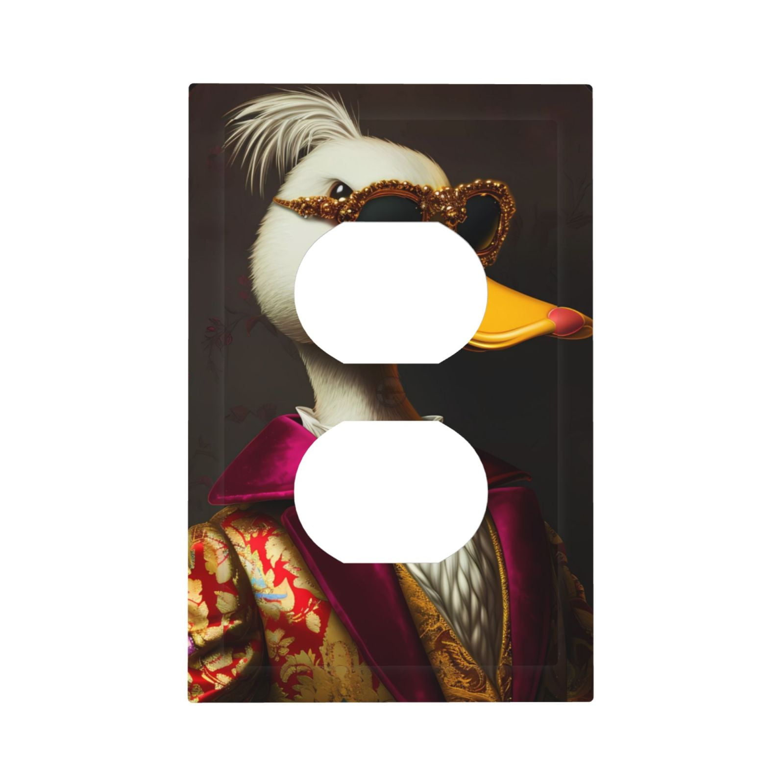 Balery Noble Style Duck for Duplex Wall Plates Kit, Electrical Outlet ...