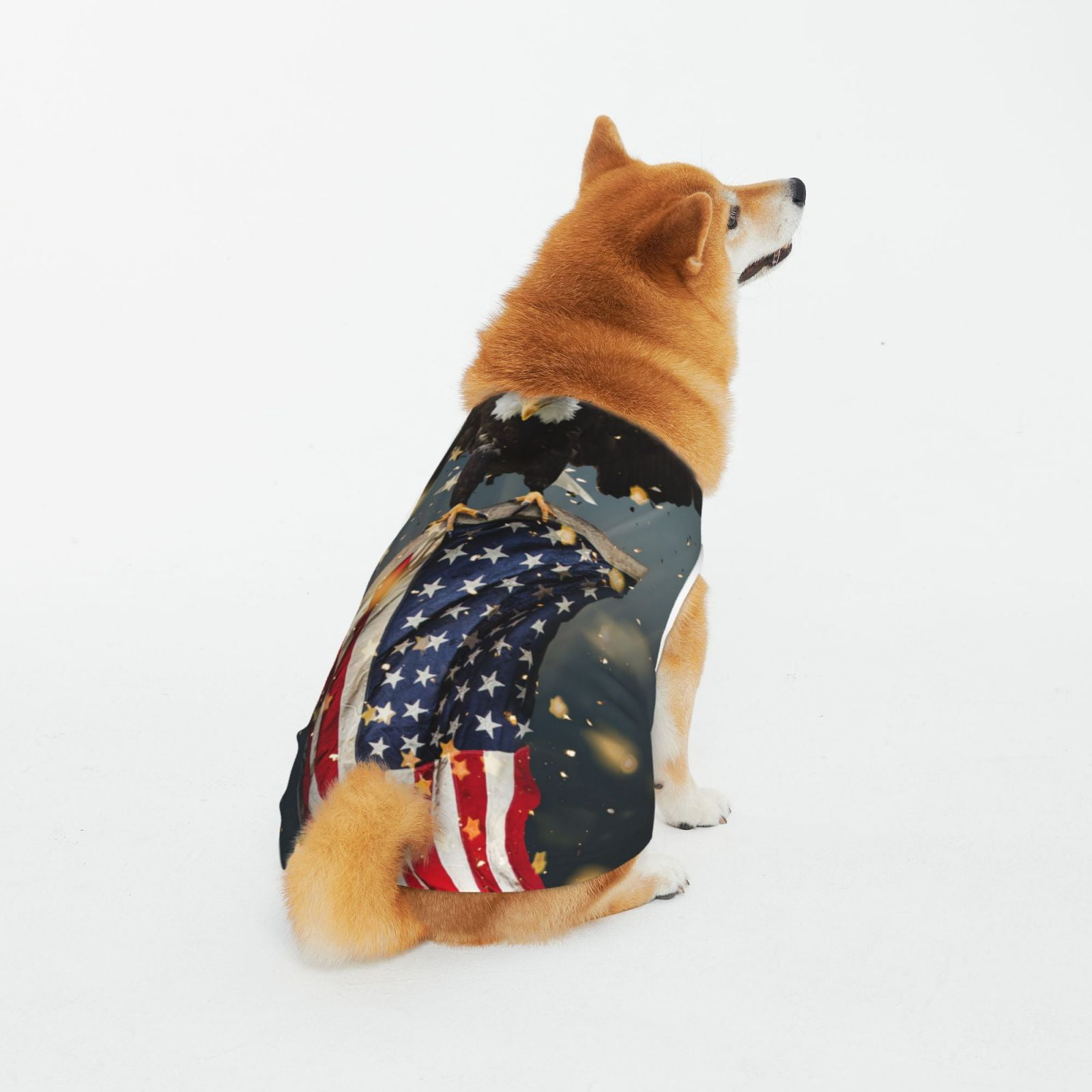 Balery North American Bald Eagle1 Pattern Cat Dog Sweater,Knit Big Dog ...