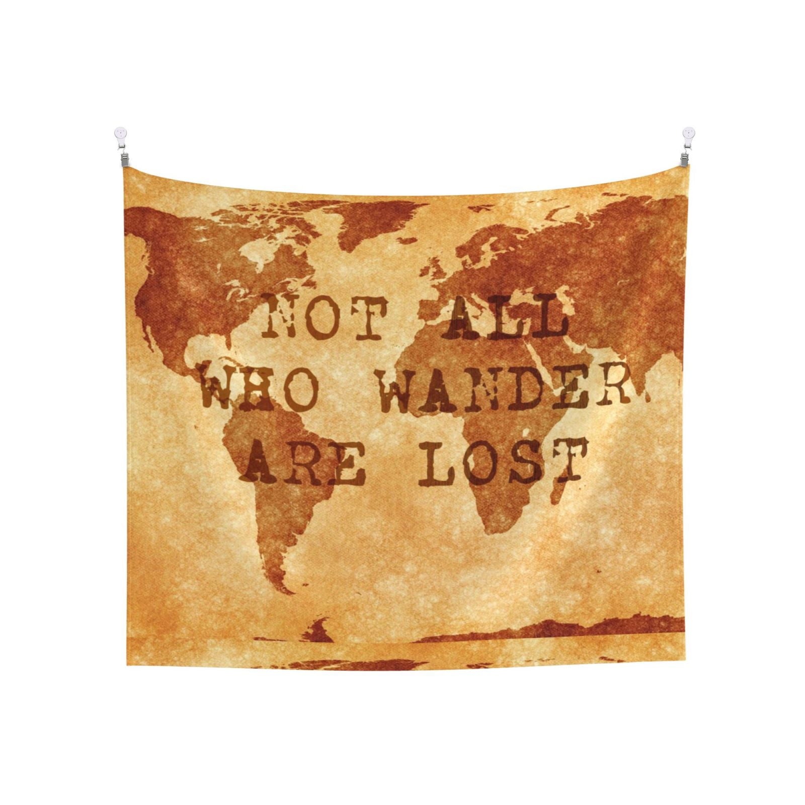 Balery Not All Those Who Wander Are Lost2 Pattern Tapestry 60x51 Inches ...