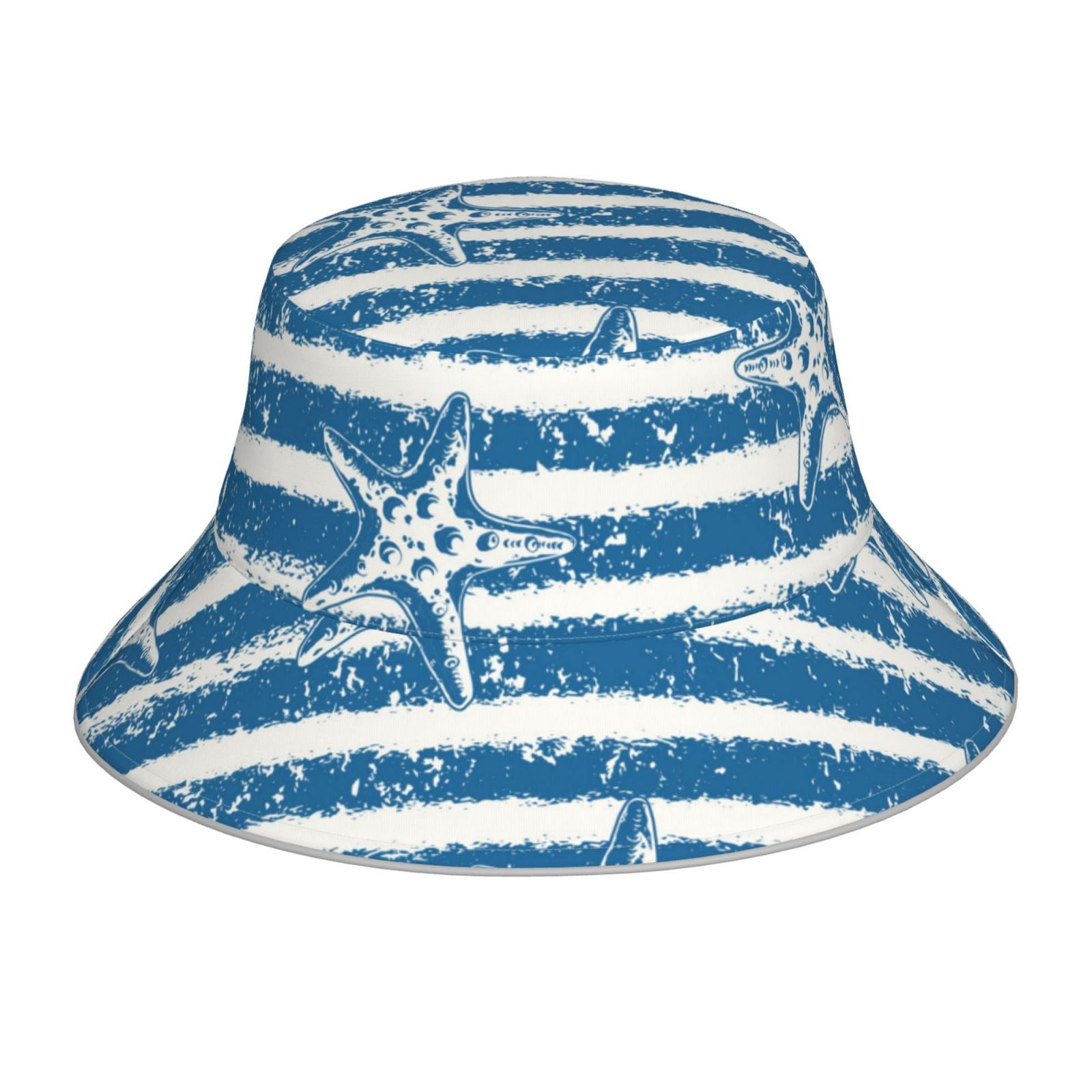 Balery Ocean on Striped Sun Hats for Men Women Bucket Hat UPF 50 ...