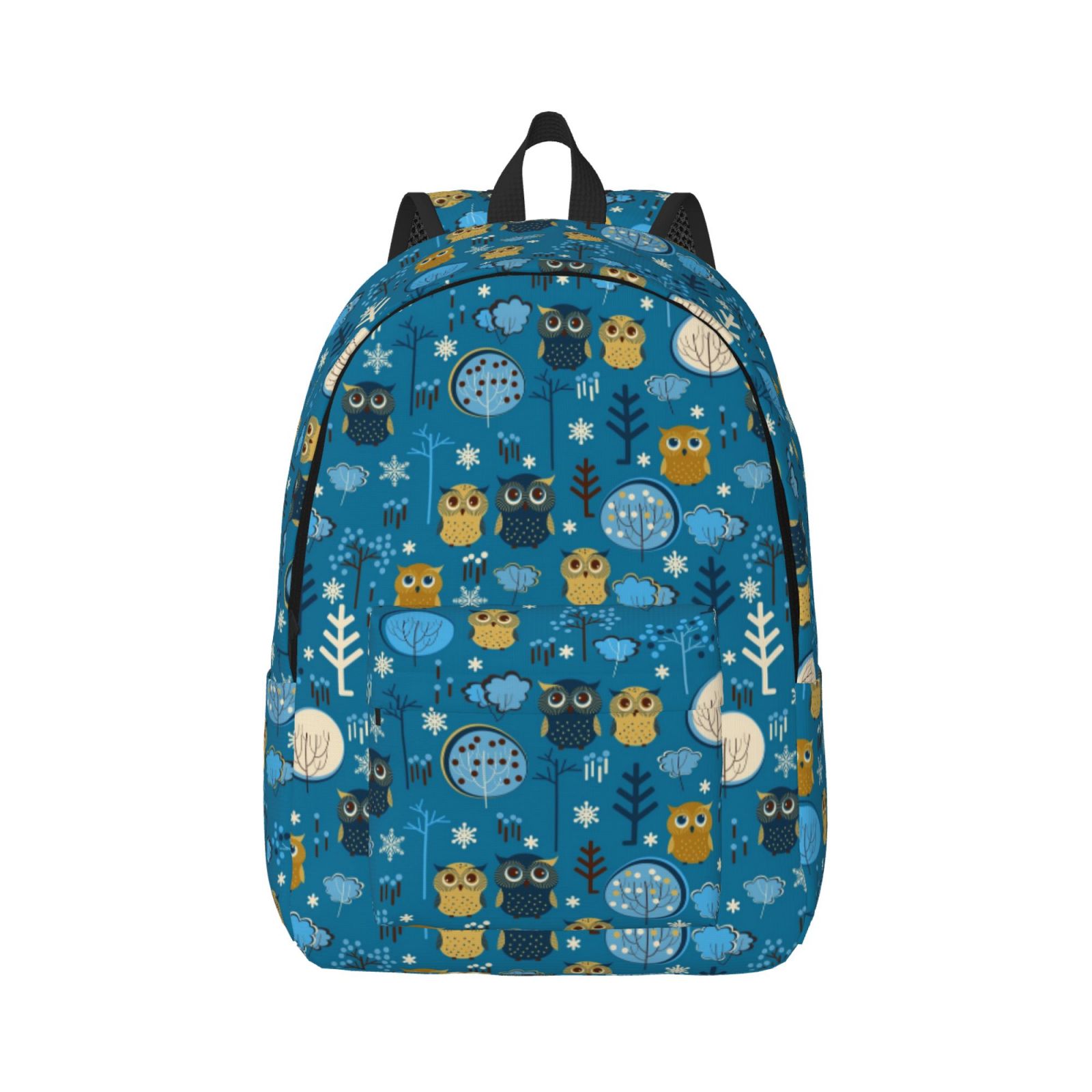 Balery Owls And Trees Vintage Canvas Backpack for Men and Women - Large ...