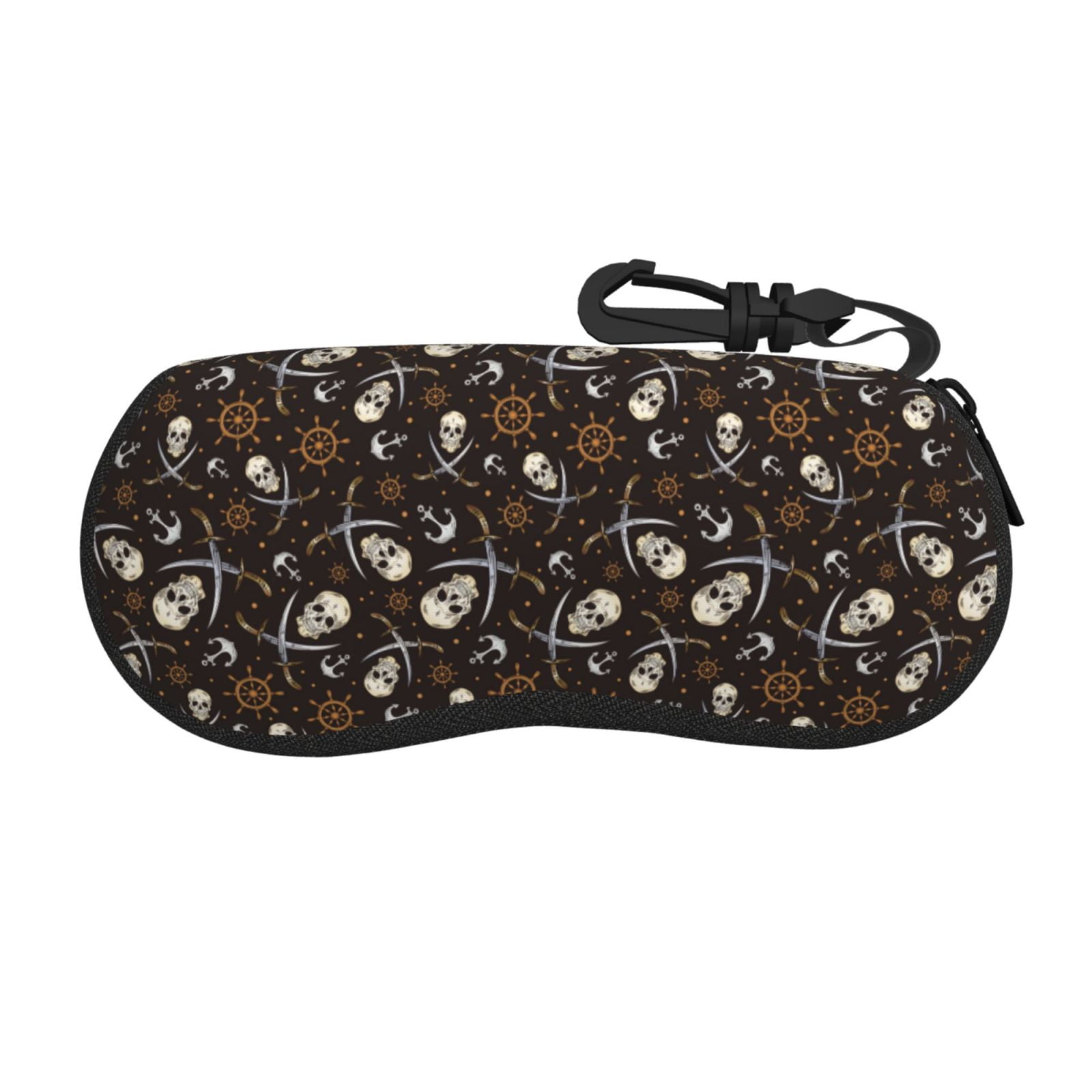 Balery Pirate Skulls for Zipper Sunglasses Case, Eyeglasses Cases ...