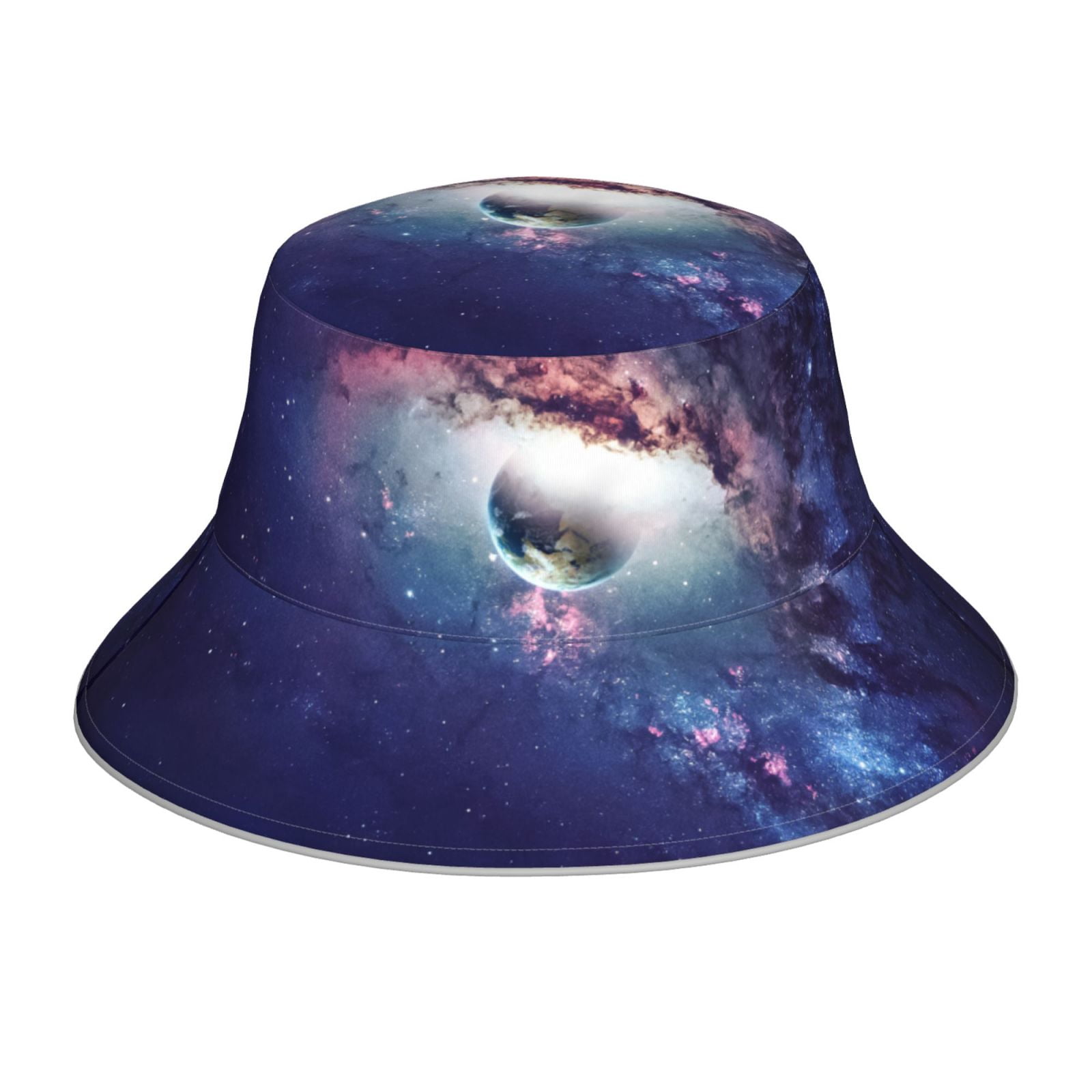 Balery Planets Stars And Galaxies Sun Hats for Men Women Bucket Hat UPF ...