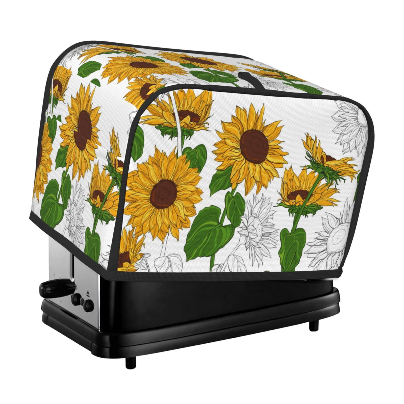 Balery Plump Sunflower And Sketch Pattern Oven Cover Kitchen Bread ...