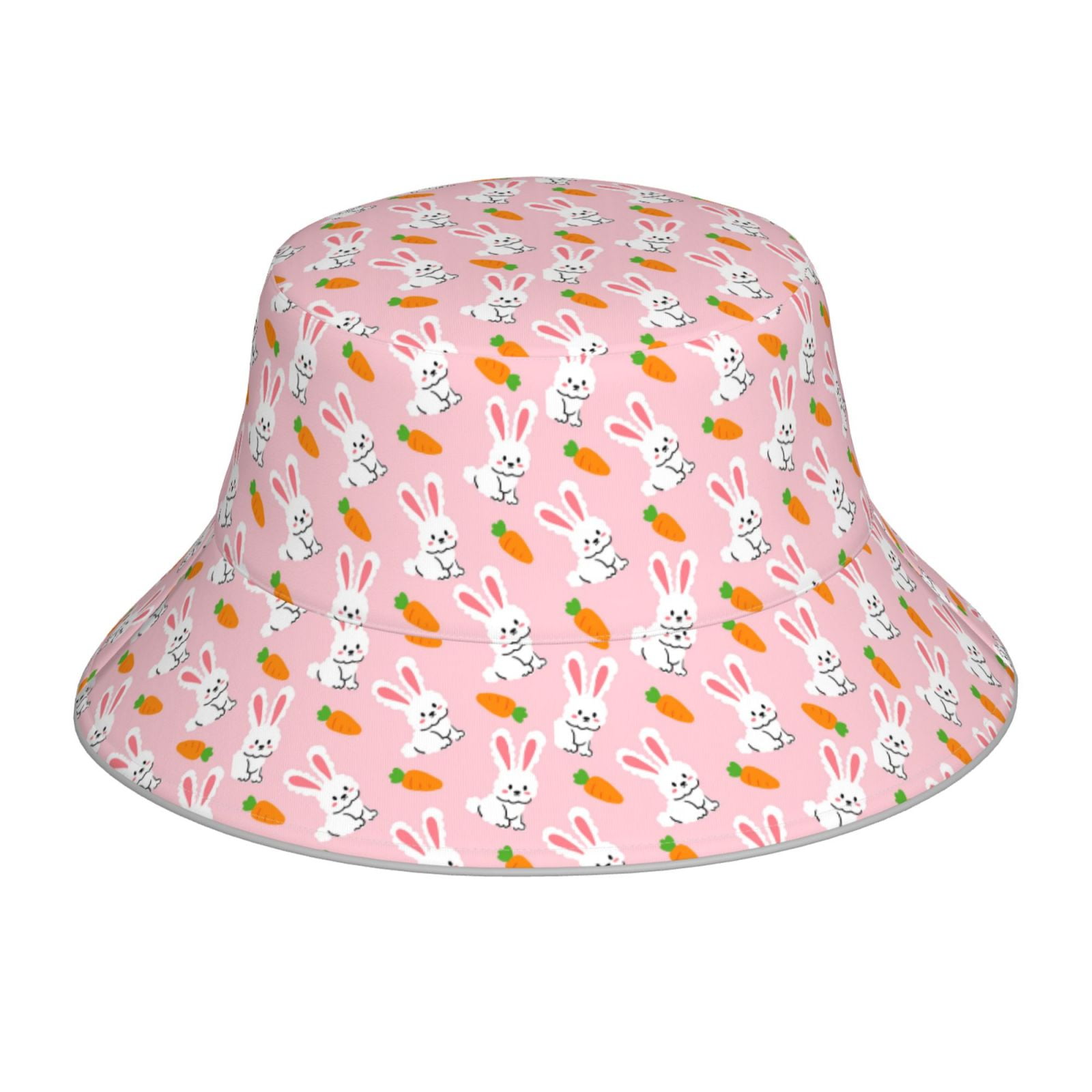 Balery Rabbit And Carrot Sun Hats for Men Women Bucket Hat UPF 50 ...