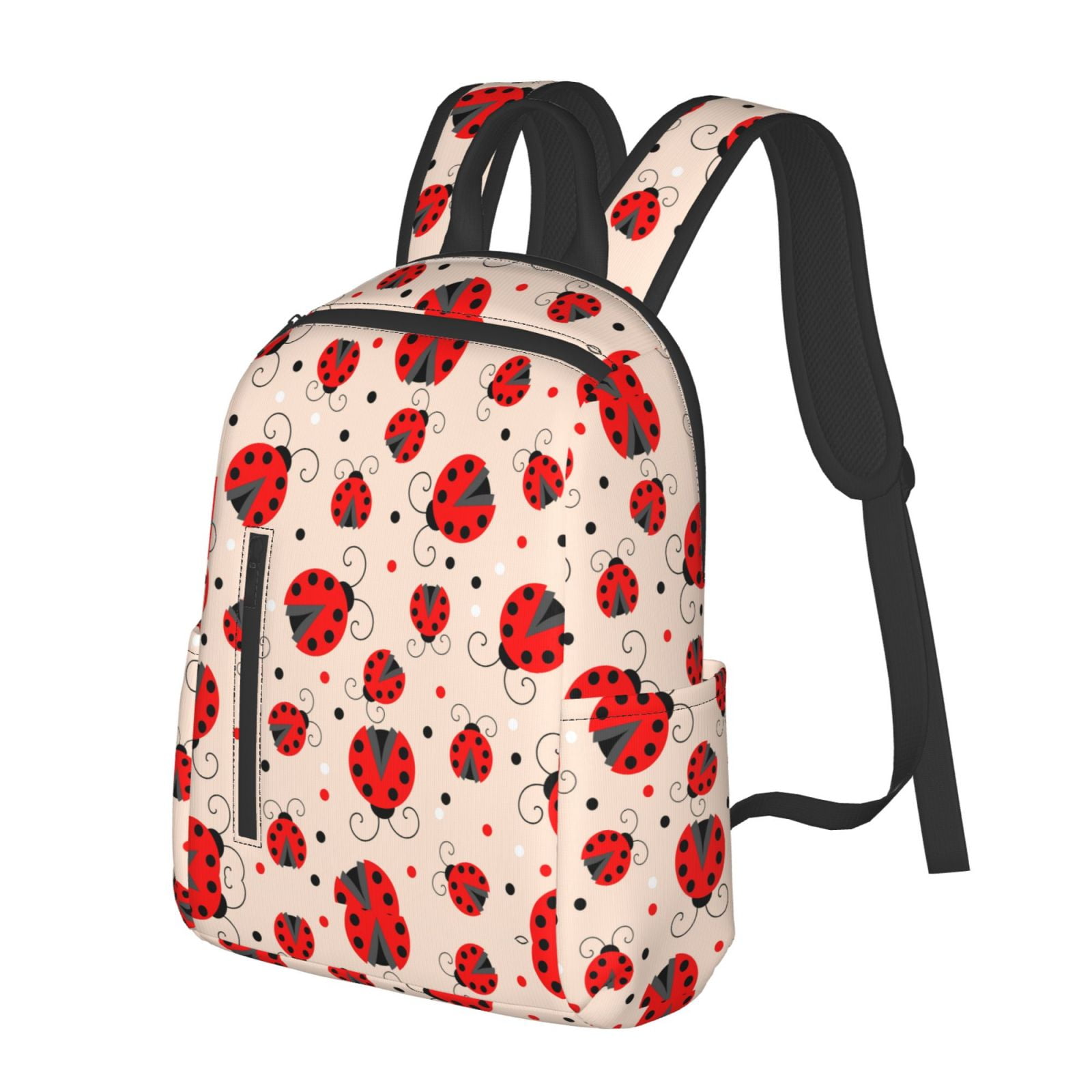 Balery Red Ladybug Lightweight Backpack for Men and Women - Durable and ...