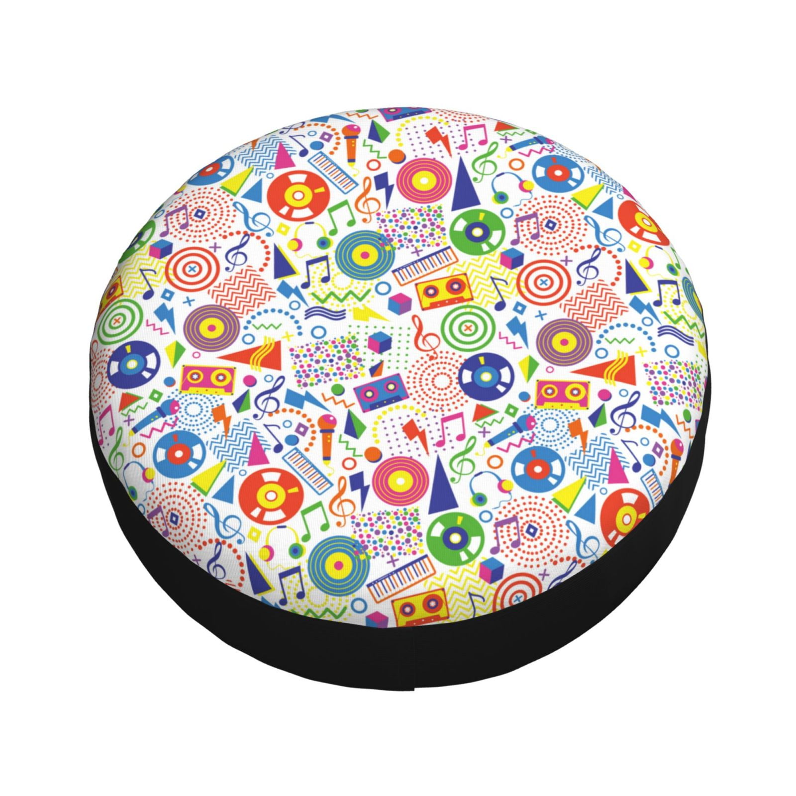 Balery Retro Musi Disco Tire Covers - Tough Tire Wheel Protector for ...