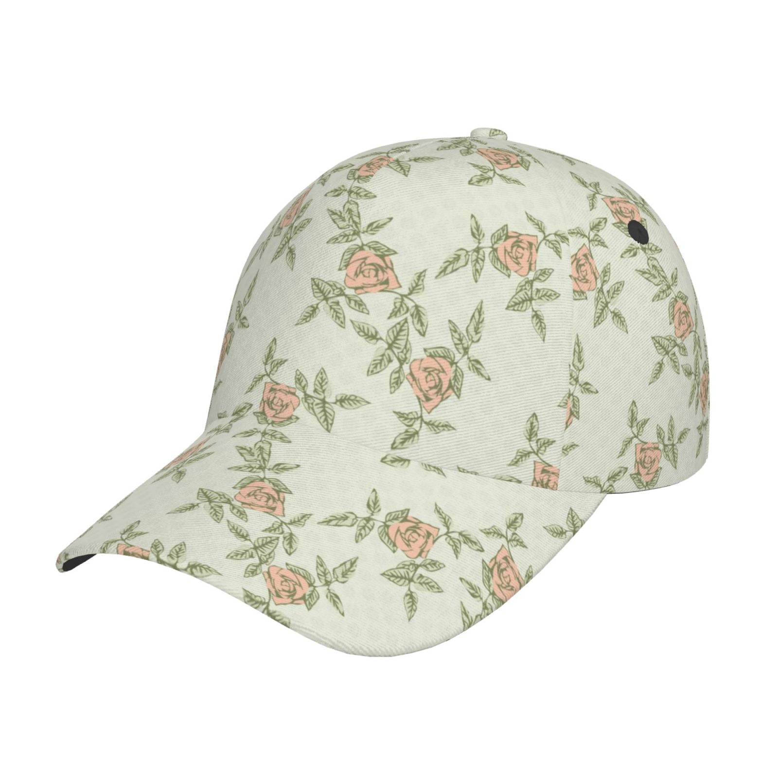 Balery Rose Baseball Cap For Women Men,Adjustable Size For Running ...