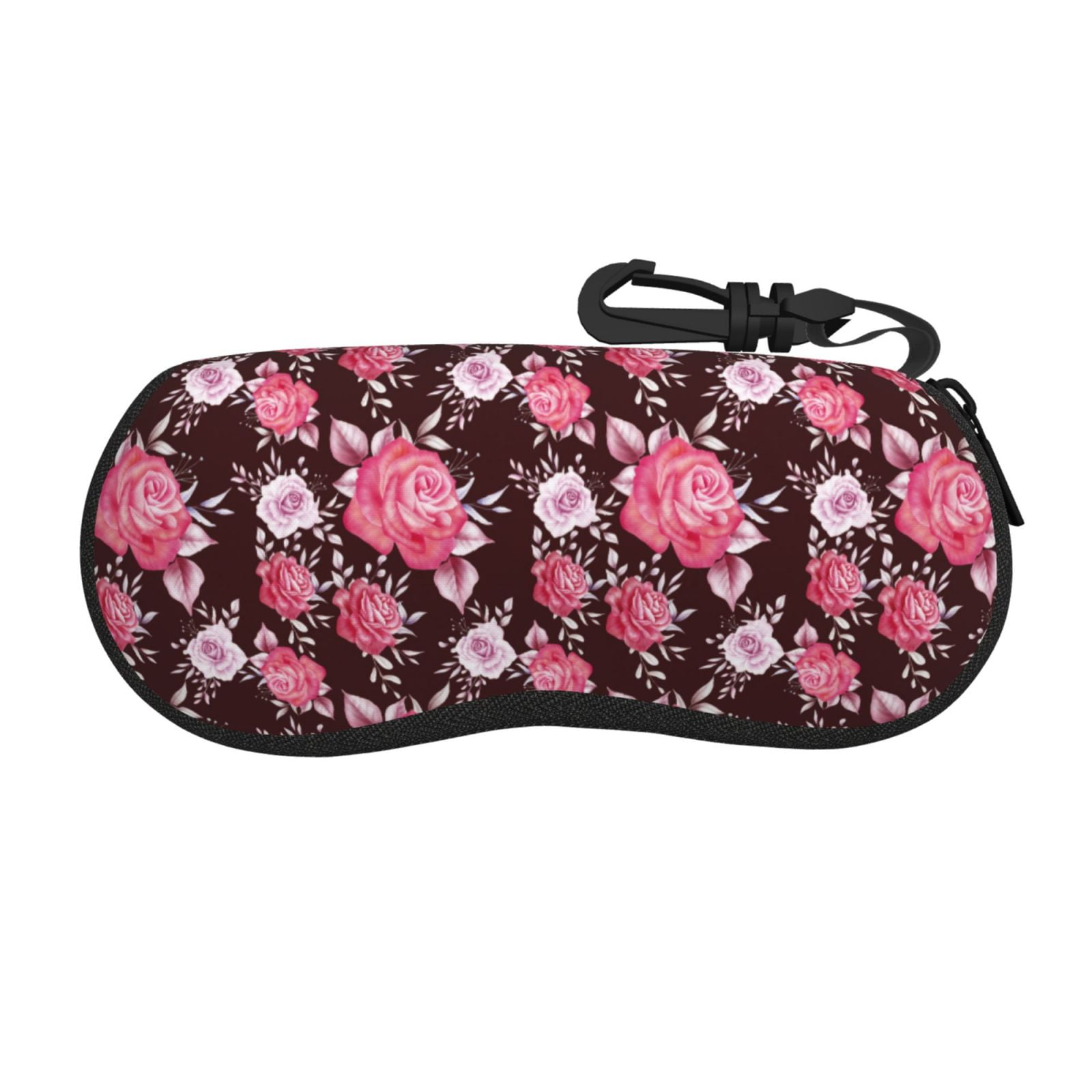 Balery Rose Flowers for Zipper Sunglasses Case, Eyeglasses Cases ...