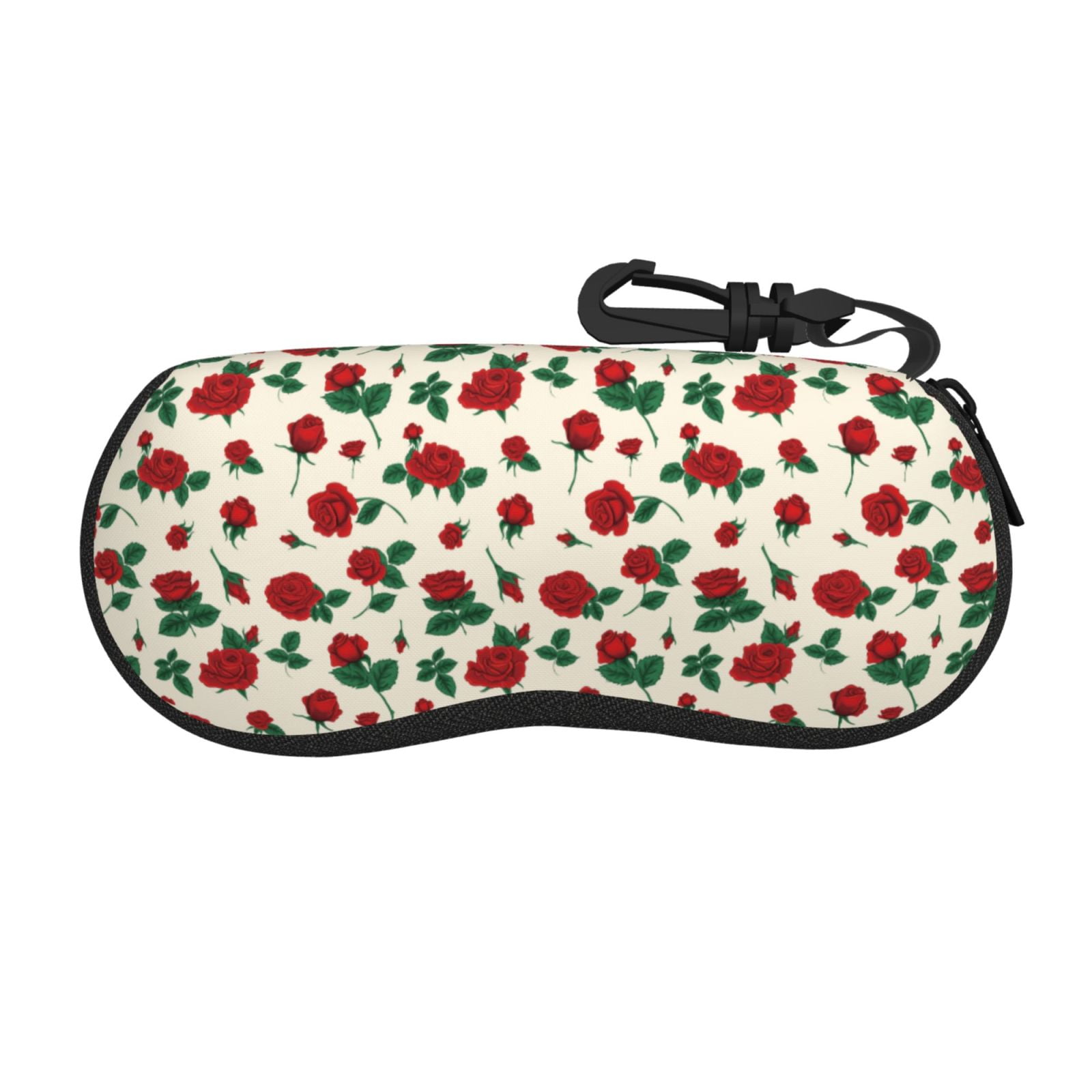 Balery Rose Flowers for Zipper Sunglasses Case, Eyeglasses Cases ...