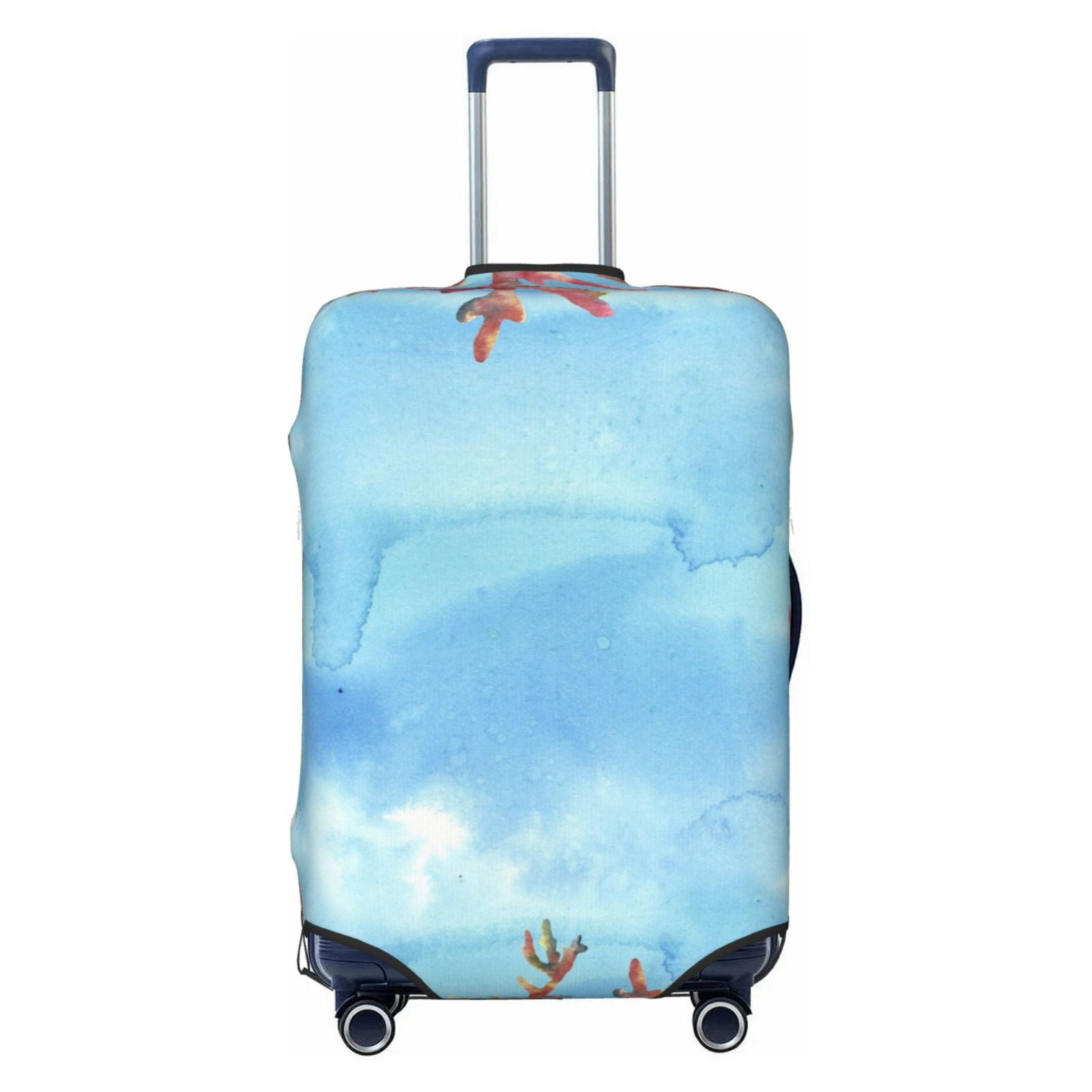 Balery Sea And Fish Luggage Cover Protector, Scratch And Dirt Resistant ...
