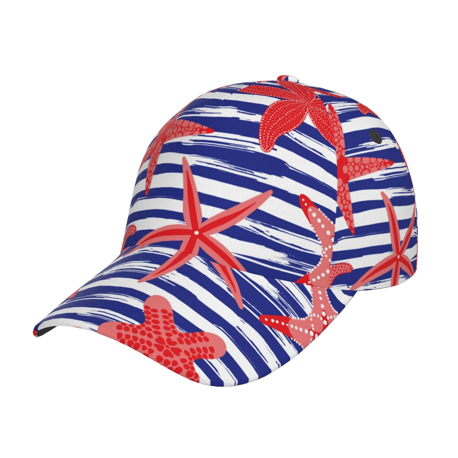 Balery Sea Stars Baseball Cap For Women Men,Adjustable Size For Running ...