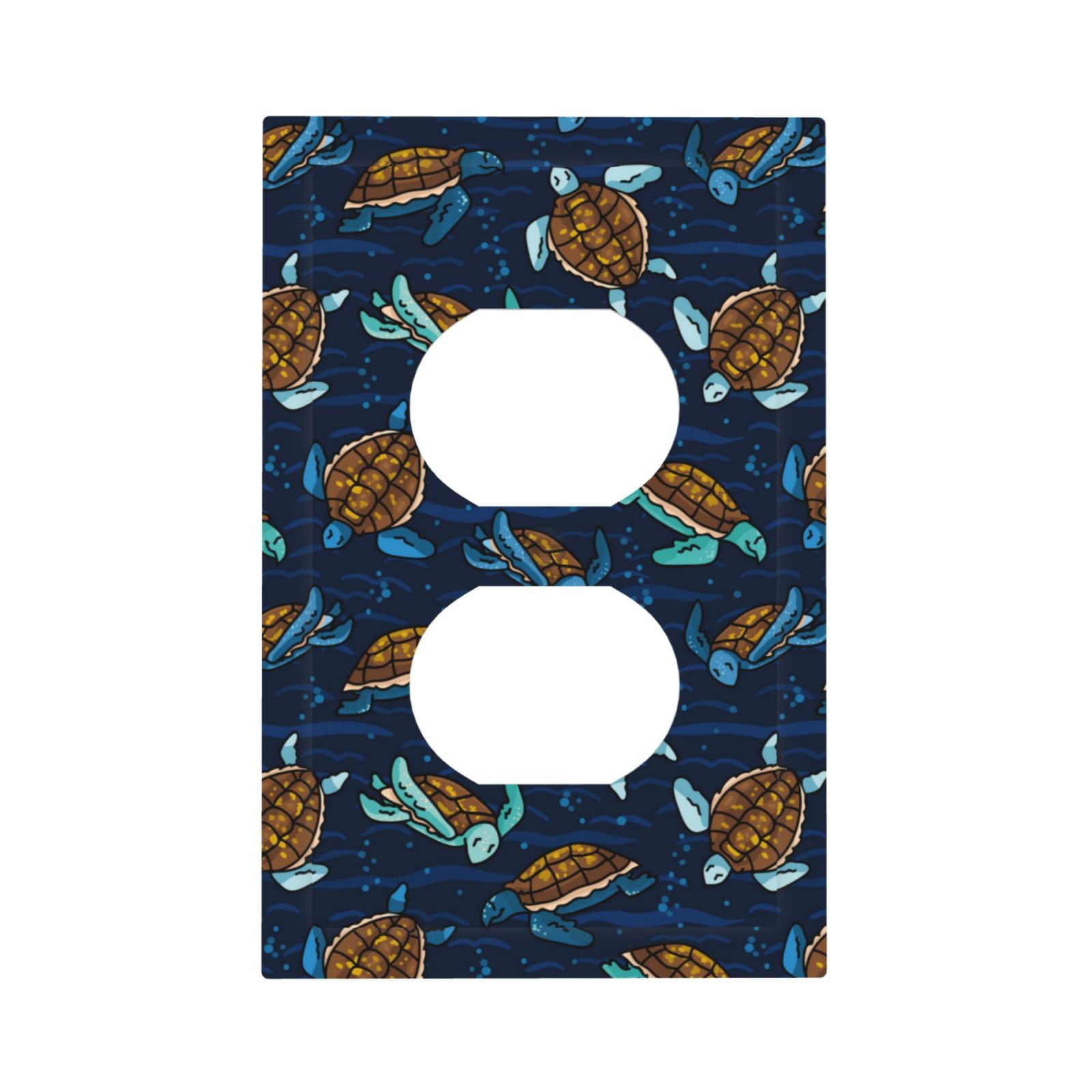 Balery Sea Turtles Swimming for Duplex Wall Plates Kit, Electrical ...