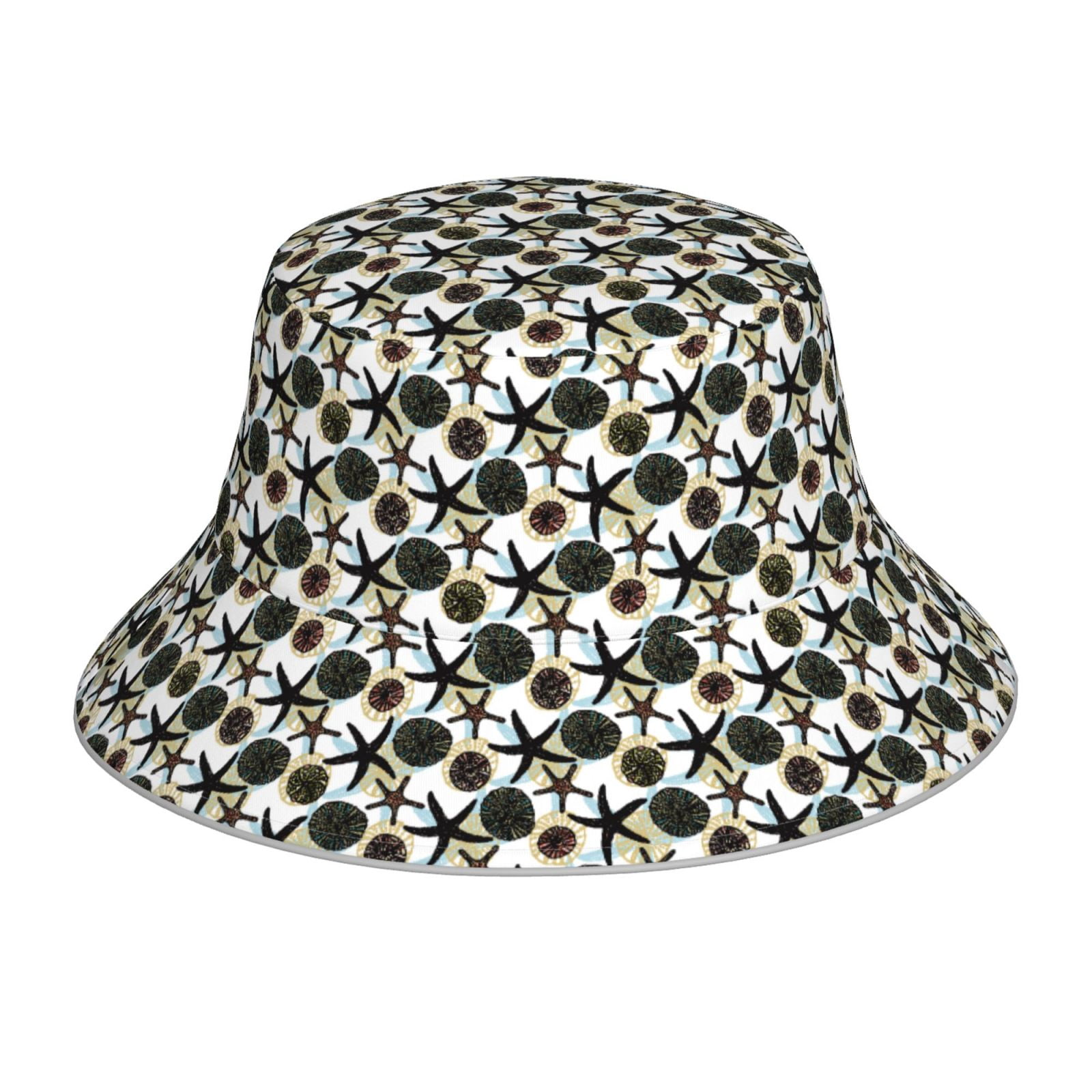 Balery Sea Urchin Sun Hats for Men Women Bucket Hat UPF 50+ Buckey Hat ...
