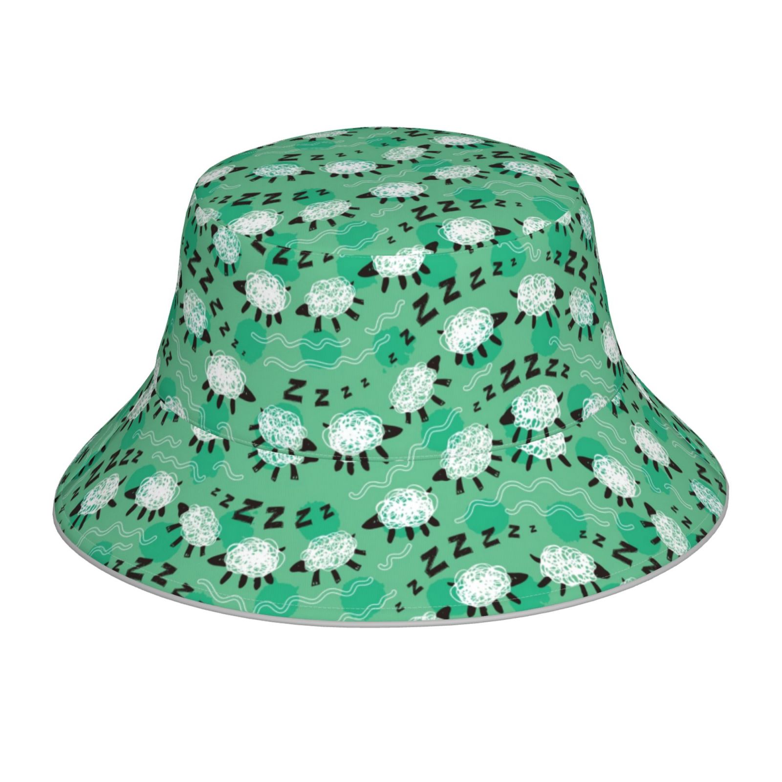 Balery Sheep Zzz Sun Hats for Men Women Bucket Hat UPF 50+ Buckey Hat ...