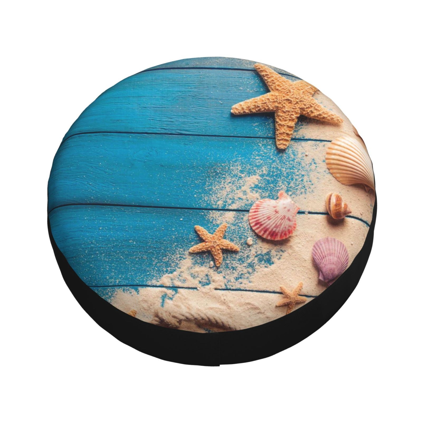 Balery Shells and Starfish Tire Covers - Tough Tire Wheel Protector for ...