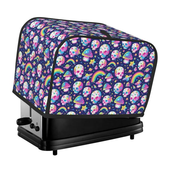 Balery Skull mushroom rainbow space Pattern Oven Cover Kitchen Bread ...