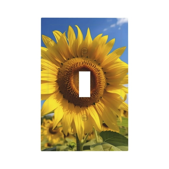 Balery Sky Golden Sunflower Field A for Duplex Wall Plates Kit ...