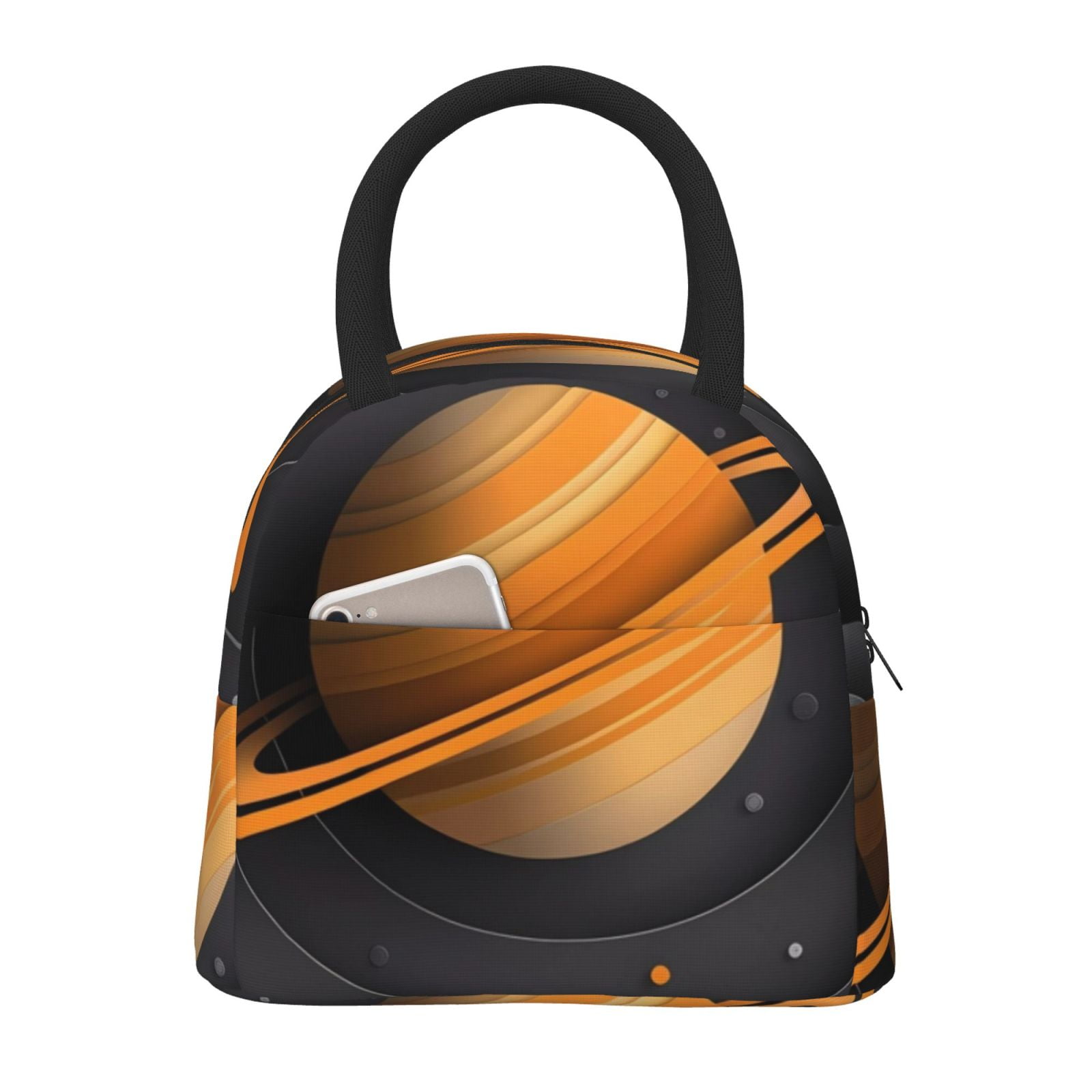 Balery Solar System Paper Art Pattern Lunch Bag Women, Lunch Box, Lunch ...