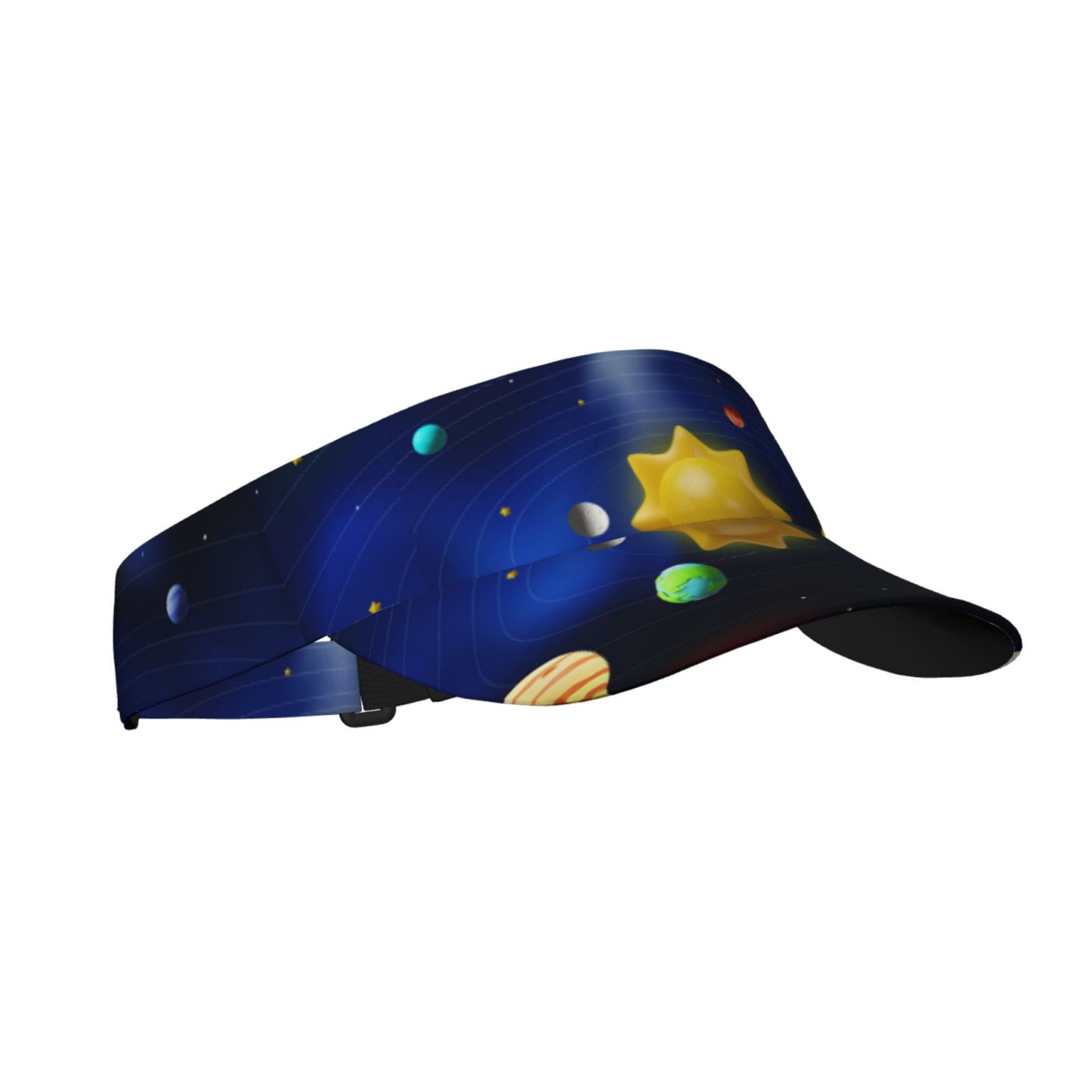 Balery Solar System Sport Wear Athletic Visor Sun Sports Visor Hat ...