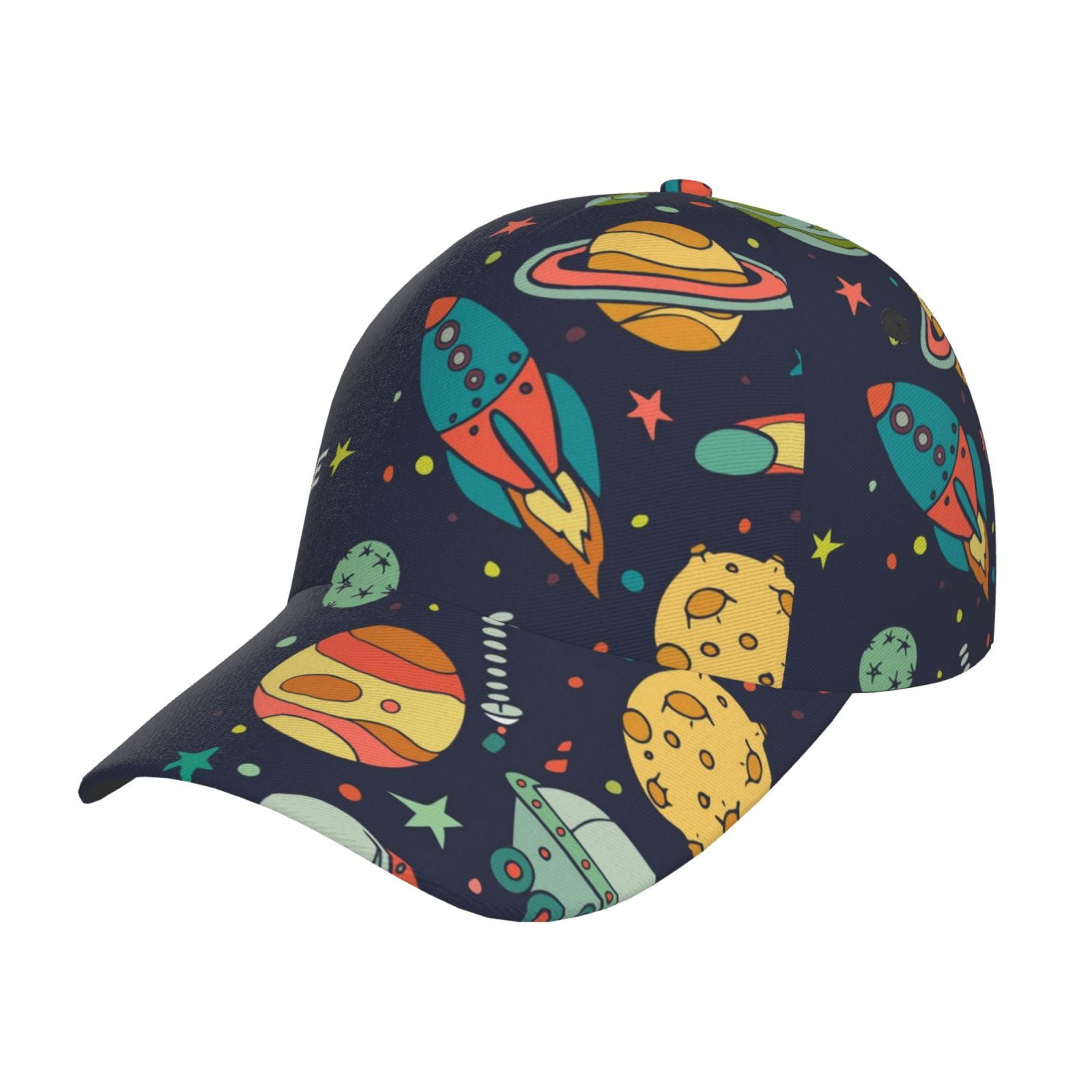 Balery Space Baseball Cap For Women Men,Adjustable Size For Running ...