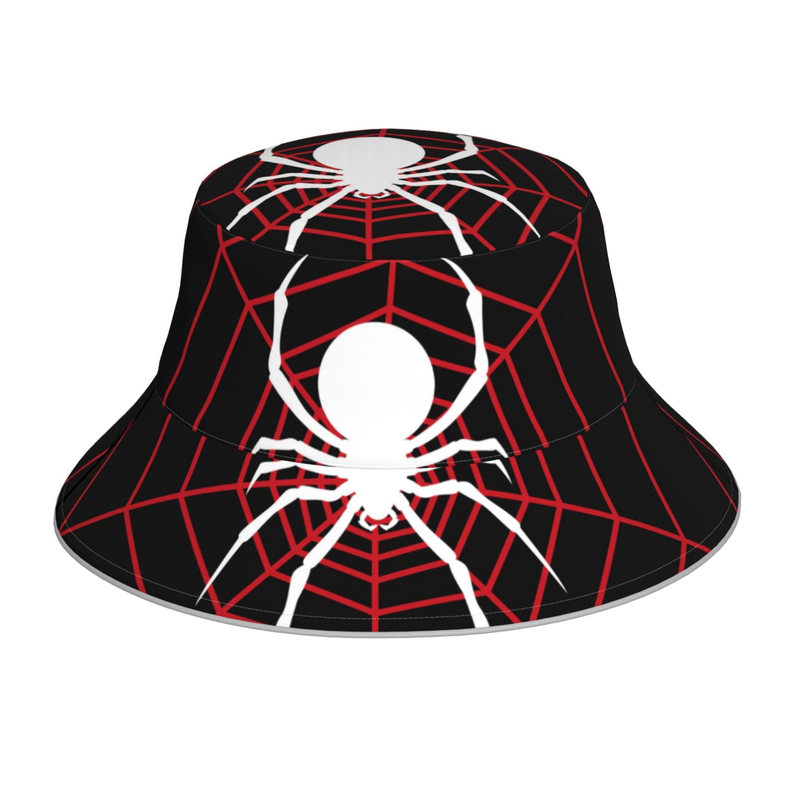 Balery Spider On The Web Sun Hats for Men Women Bucket Hat UPF 50 ...