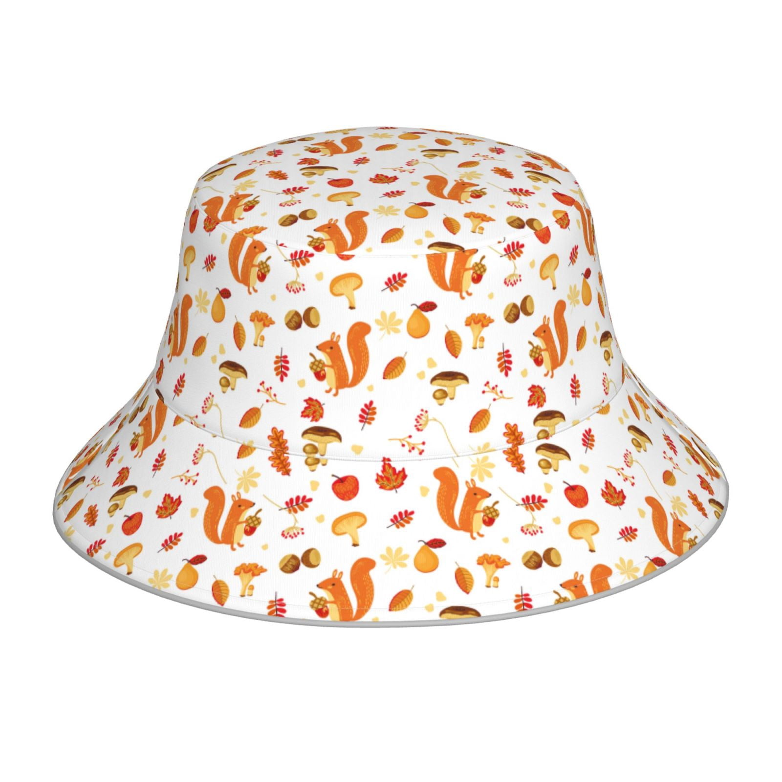 Balery Squirrel InThe Forest3 Sun Hats for Men Women Bucket Hat UPF 50 ...