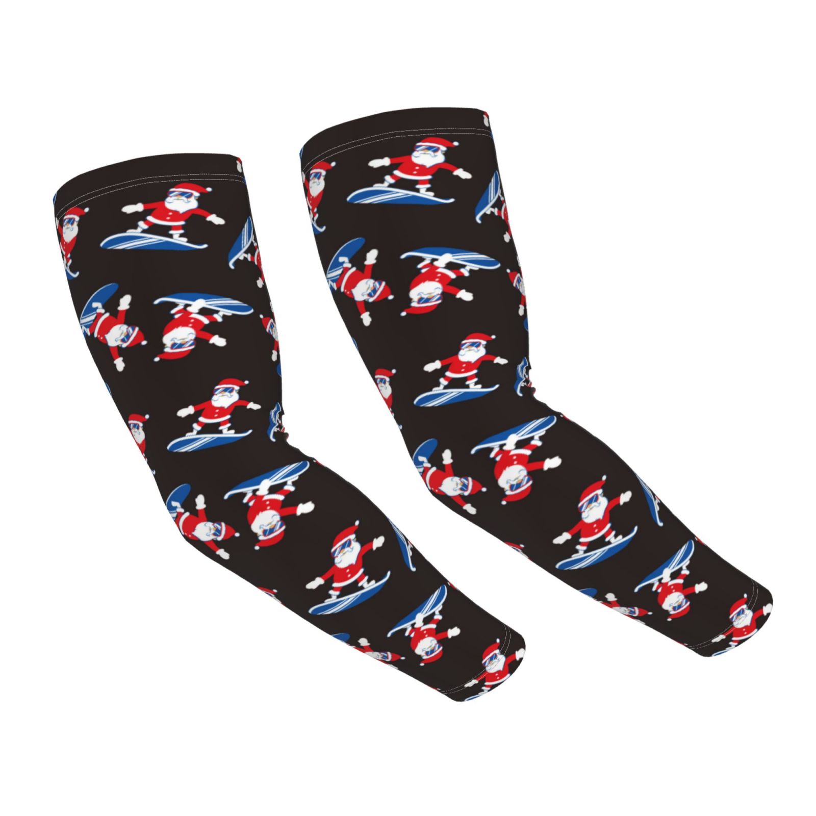 Balery Surfing Santa Cooling Arm Sleeves for Men & Women – Breathable ...
