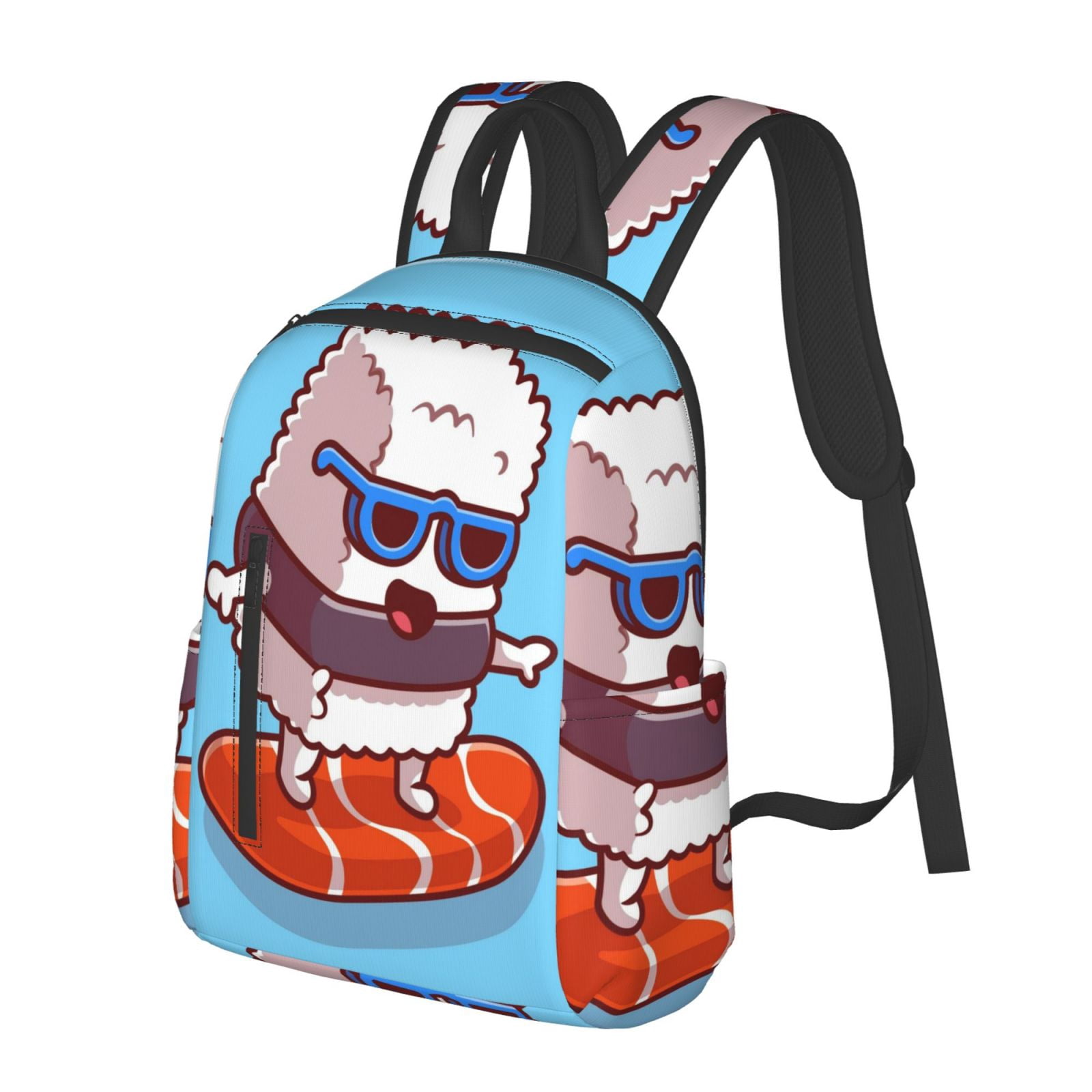 Balery Sushi Salmon Surfing Lightweight Backpack for Men and Women ...