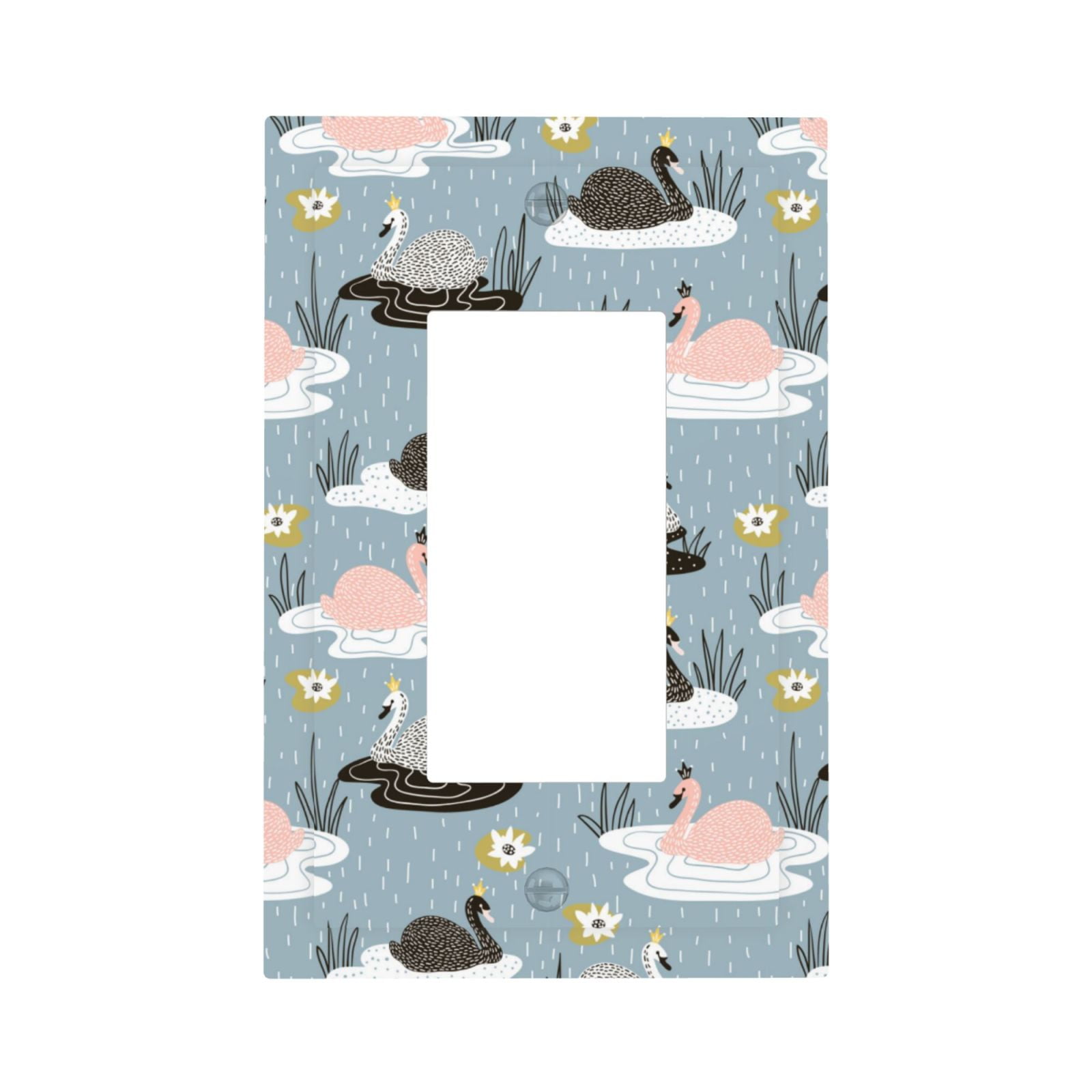 Balery Swan Princess On Lake for Duplex Wall Plates Kit, Electrical ...