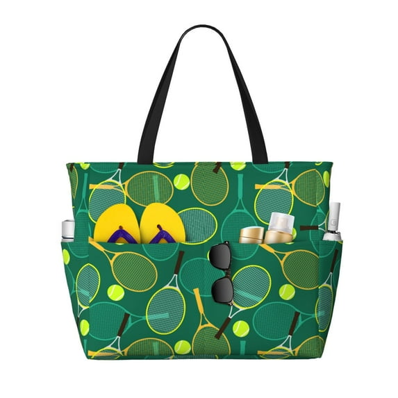 Balery Tennis Rackets and Balls Beach Travel Bag - Water-Resistant ...