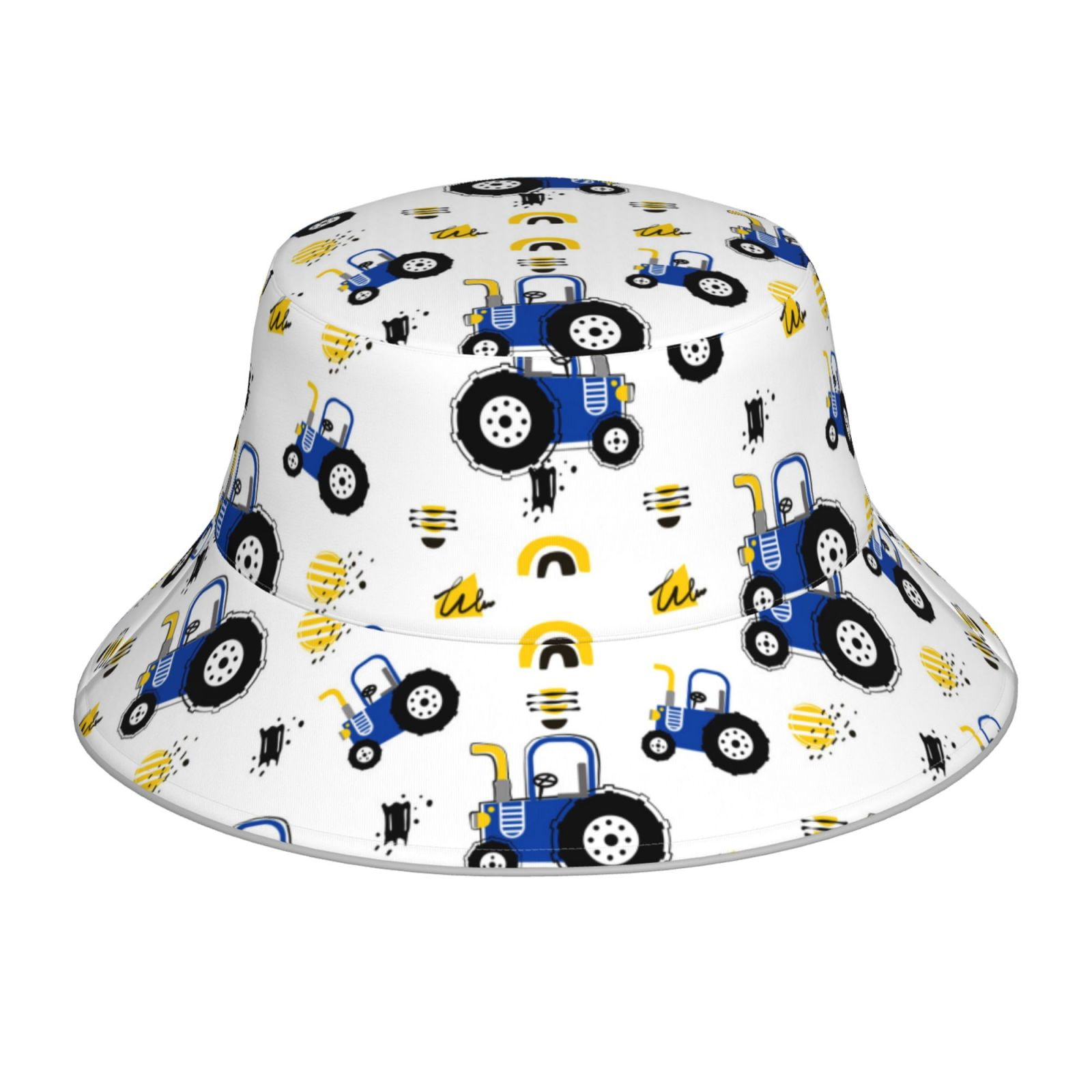 Balery Tractor And Vehicle Sun Hats for Men Women Bucket Hat UPF 50 ...