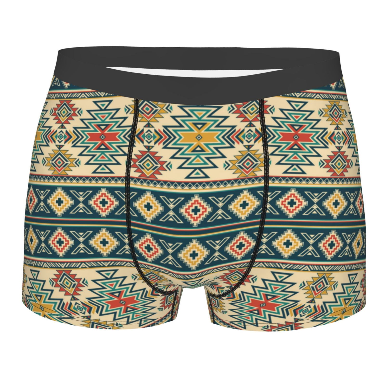 Balery Traditional Tribal Aztec1 Men's Boxer Briefs, Soft and ...