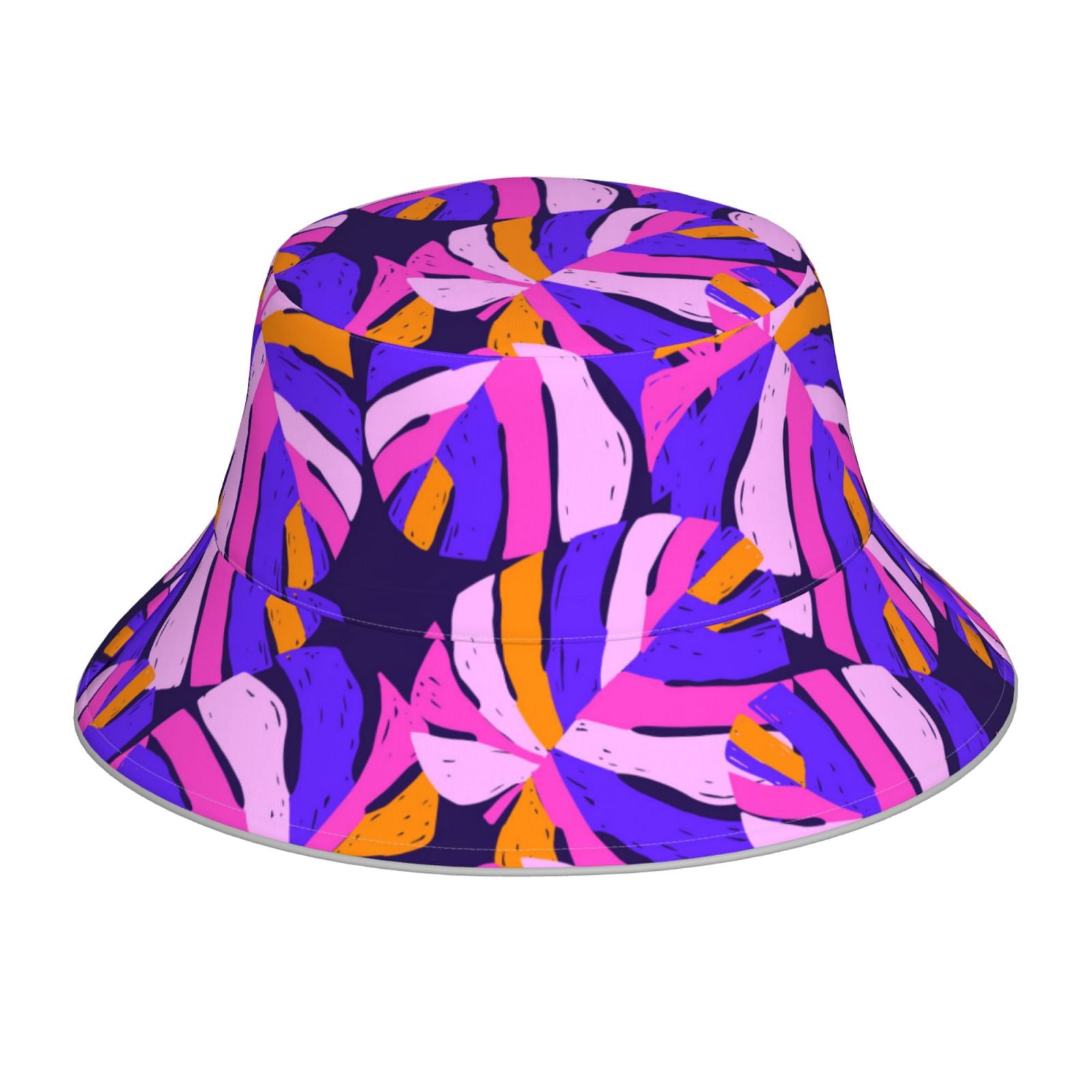 Balery Tropics Leaf Sun Hats for Men Women Bucket Hat UPF 50+ Buckey ...