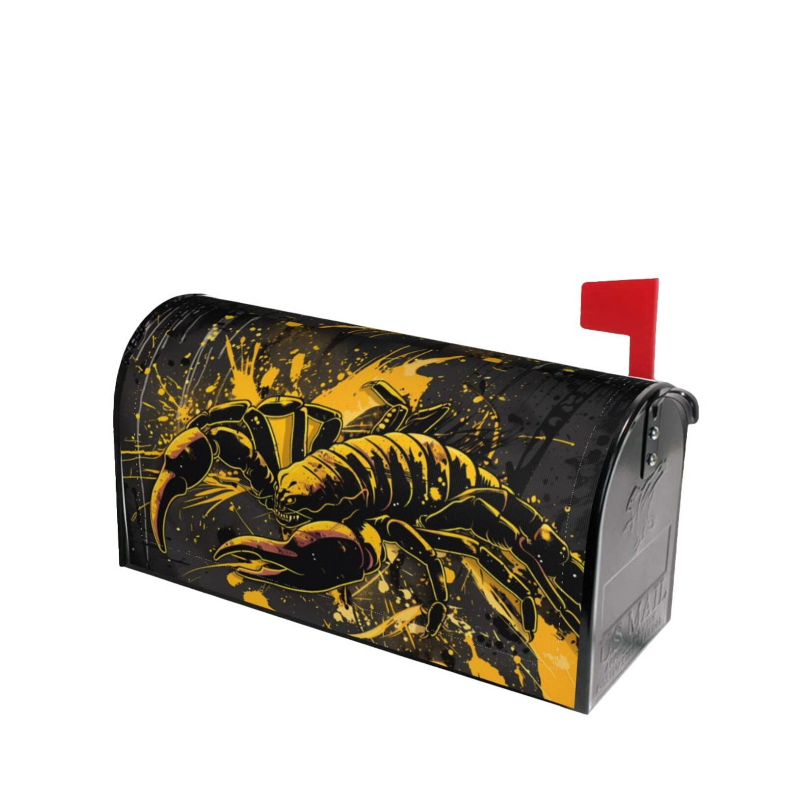 Balery Urban Graffiti Scorpion Illustration Mailbox Cover - Standard ...