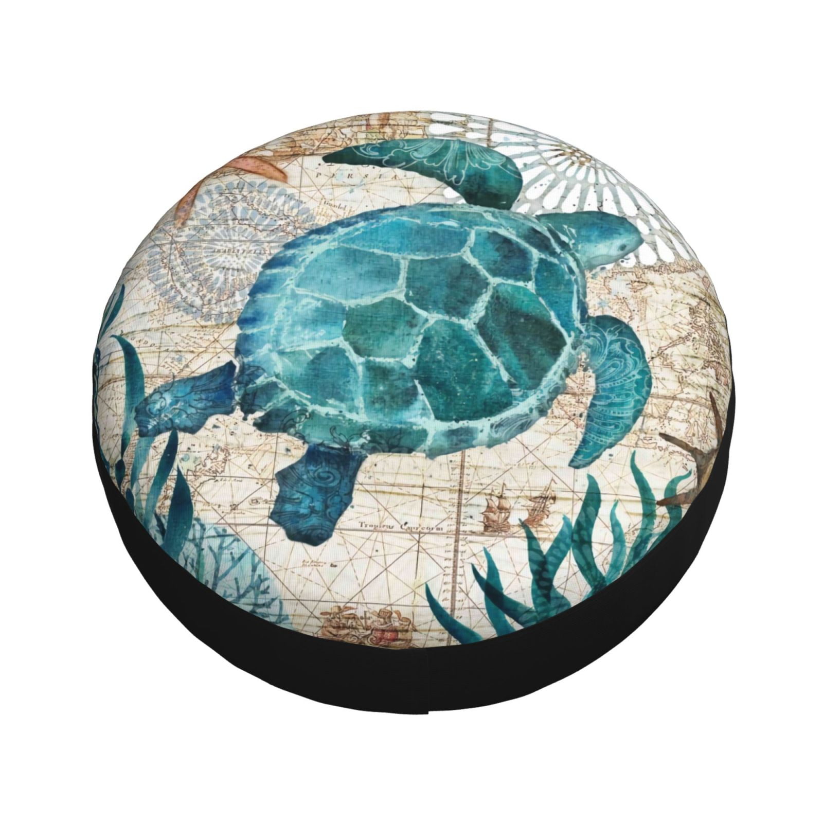 Balery Watercolor Sea Turtle Tire Covers - Tough Tire Wheel Protector ...