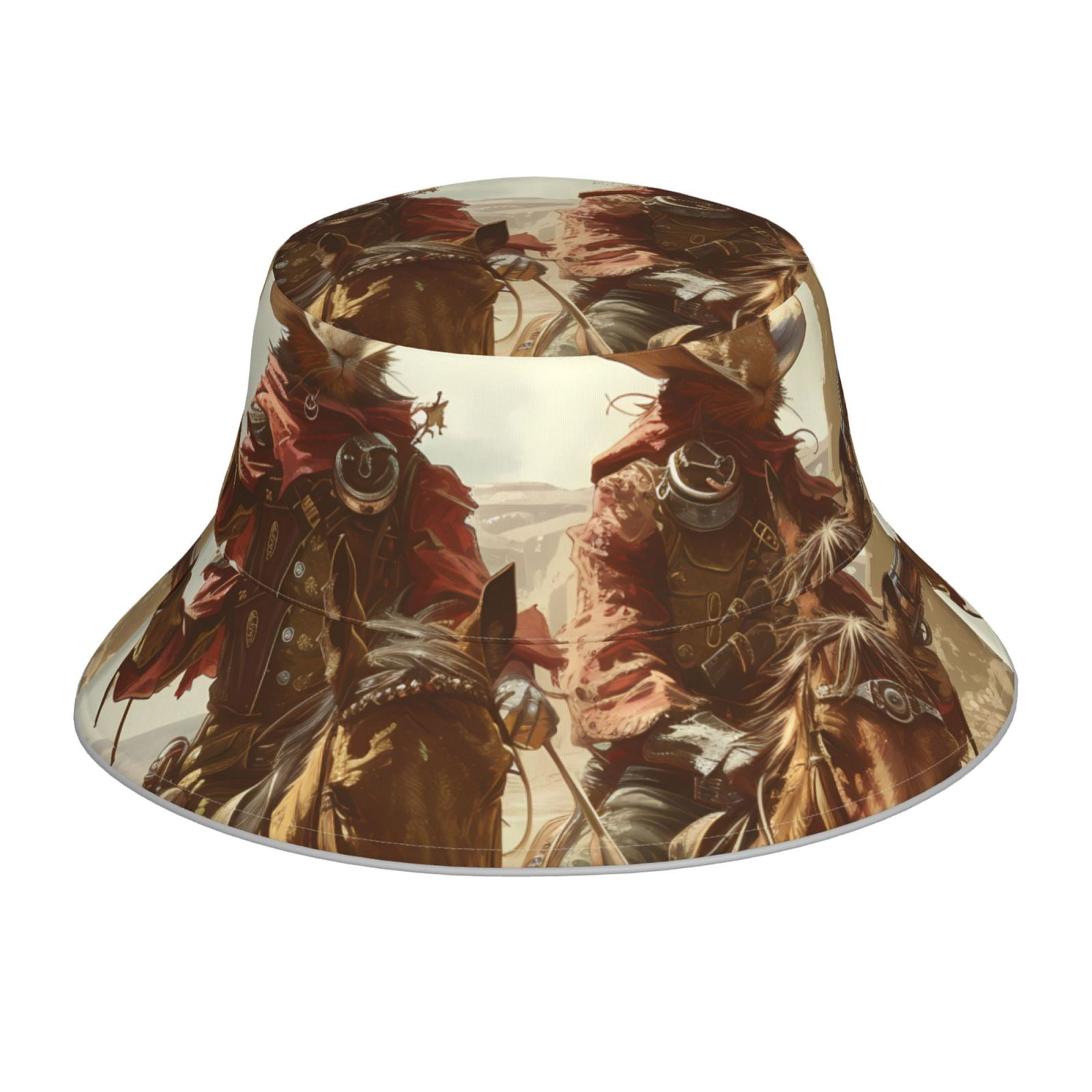 Balery Western Rabbit Cowboy Sun Hats for Men Women Bucket Hat UPF 50 ...