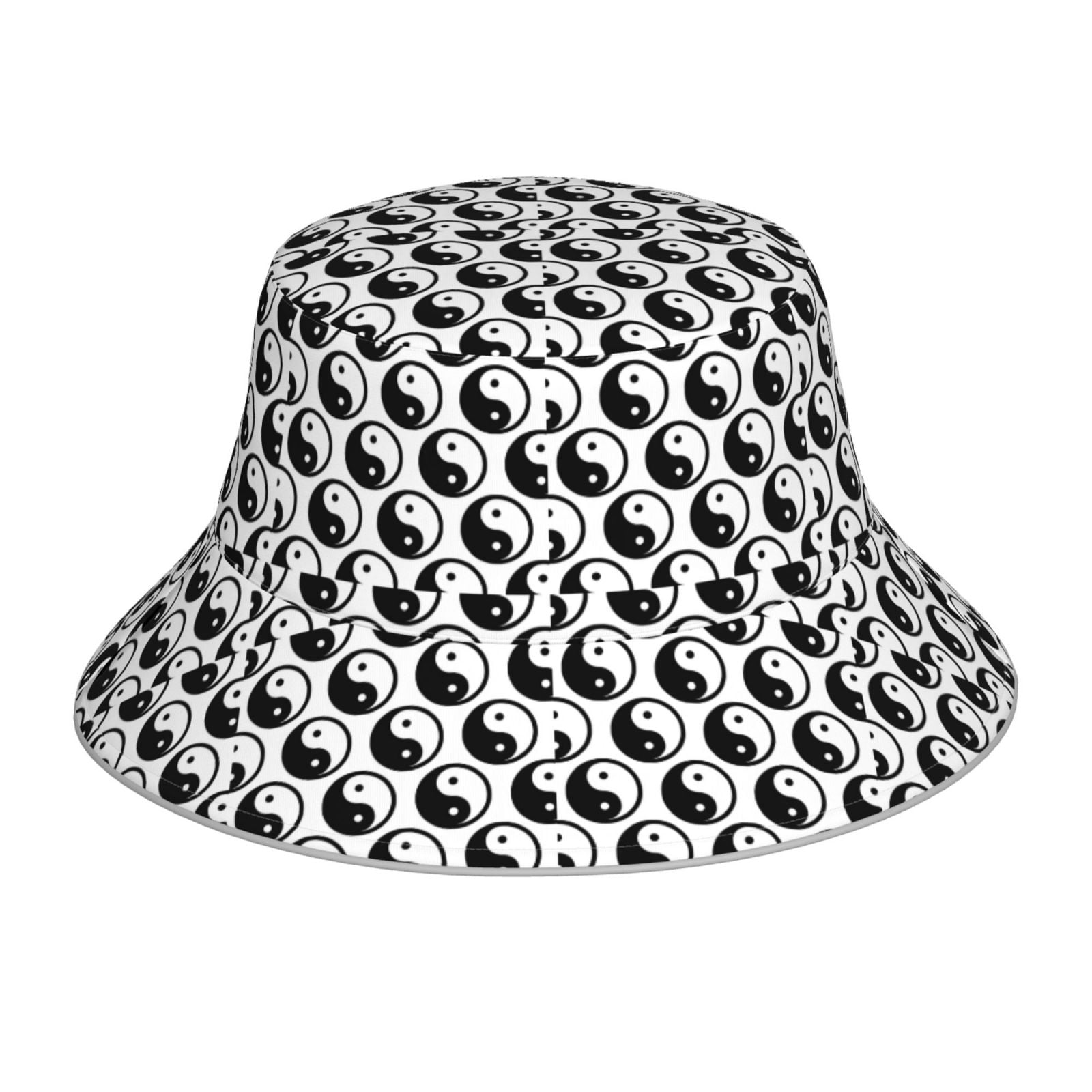Balery Yin Yang Sun Hats for Men Women Bucket Hat UPF 50+ Buckey Hat ...