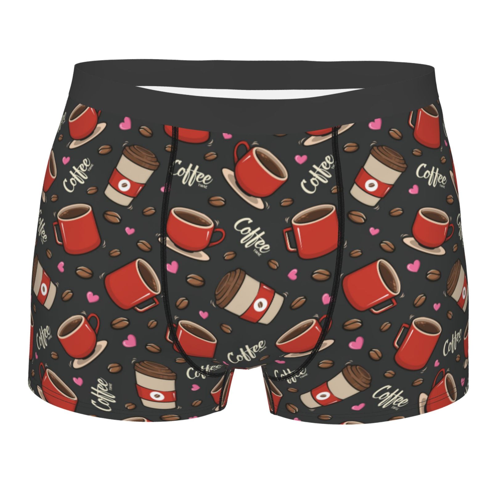 Balery coffee mug cup Men's Boxer Briefs, Soft and Breathable Cotton ...