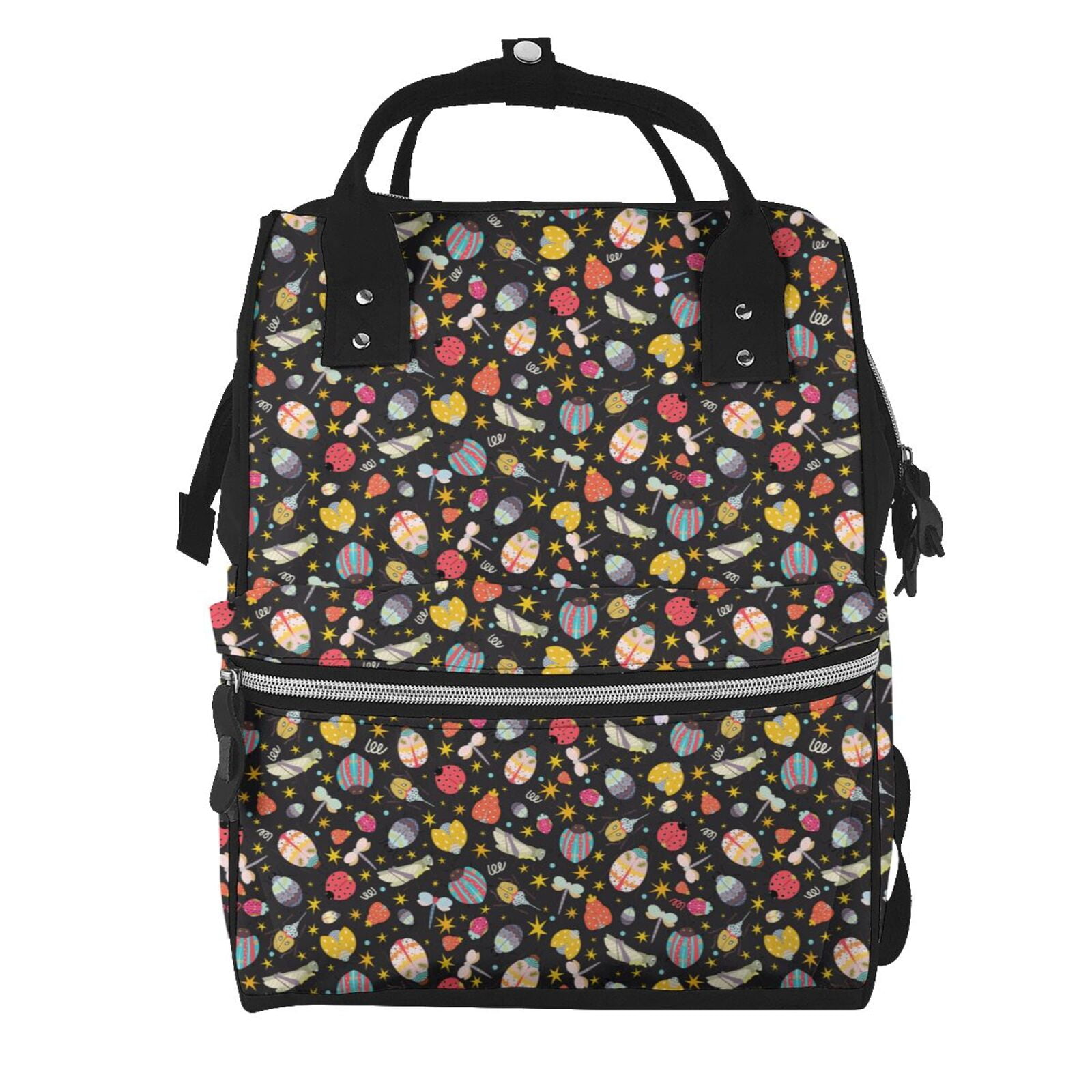Balery cute insects Pattern Mummy Backpack - Waterproof Twill Canvas ...
