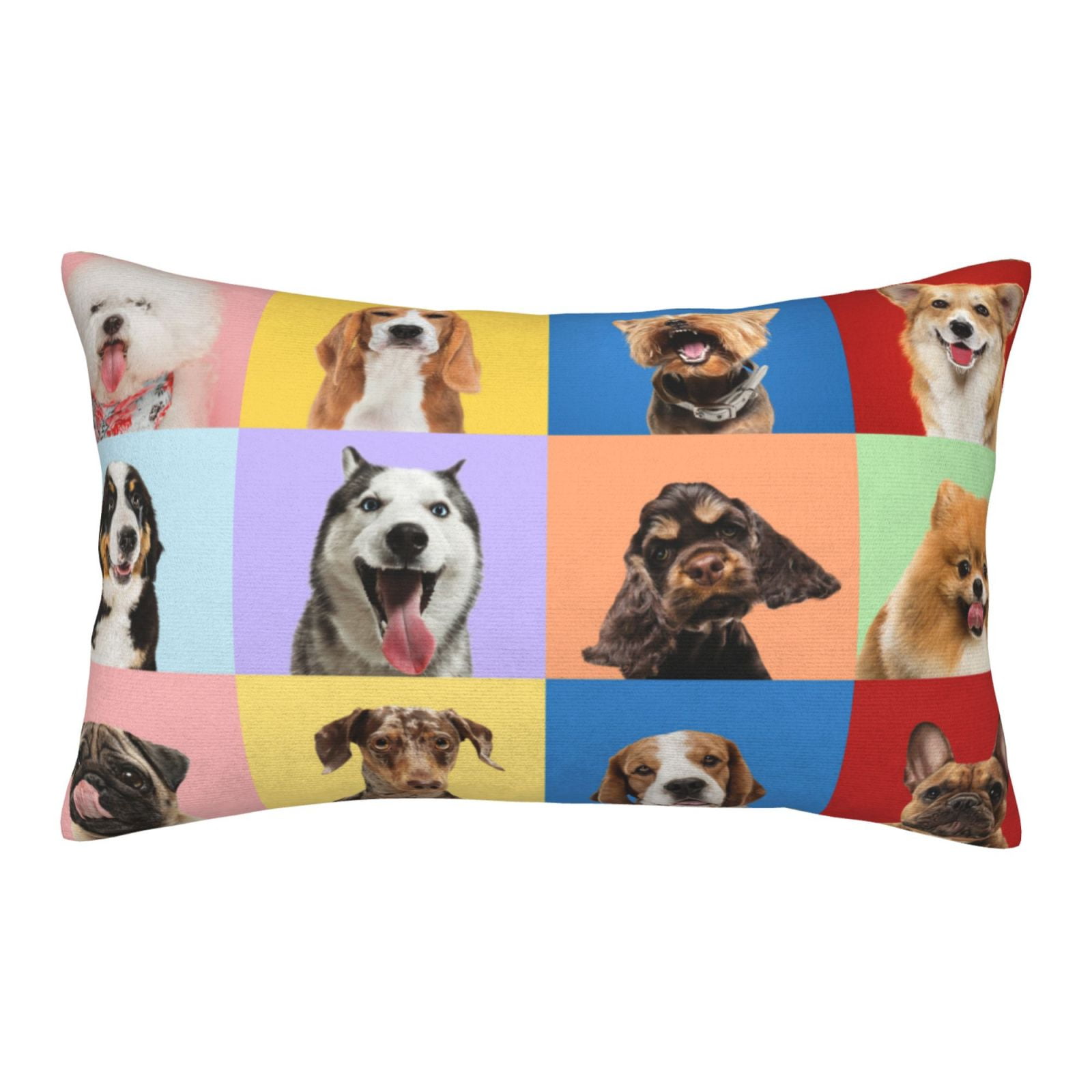 Balery funny dogs Pattern Bedding Queen Pillow Cases - Envelope Closure ...