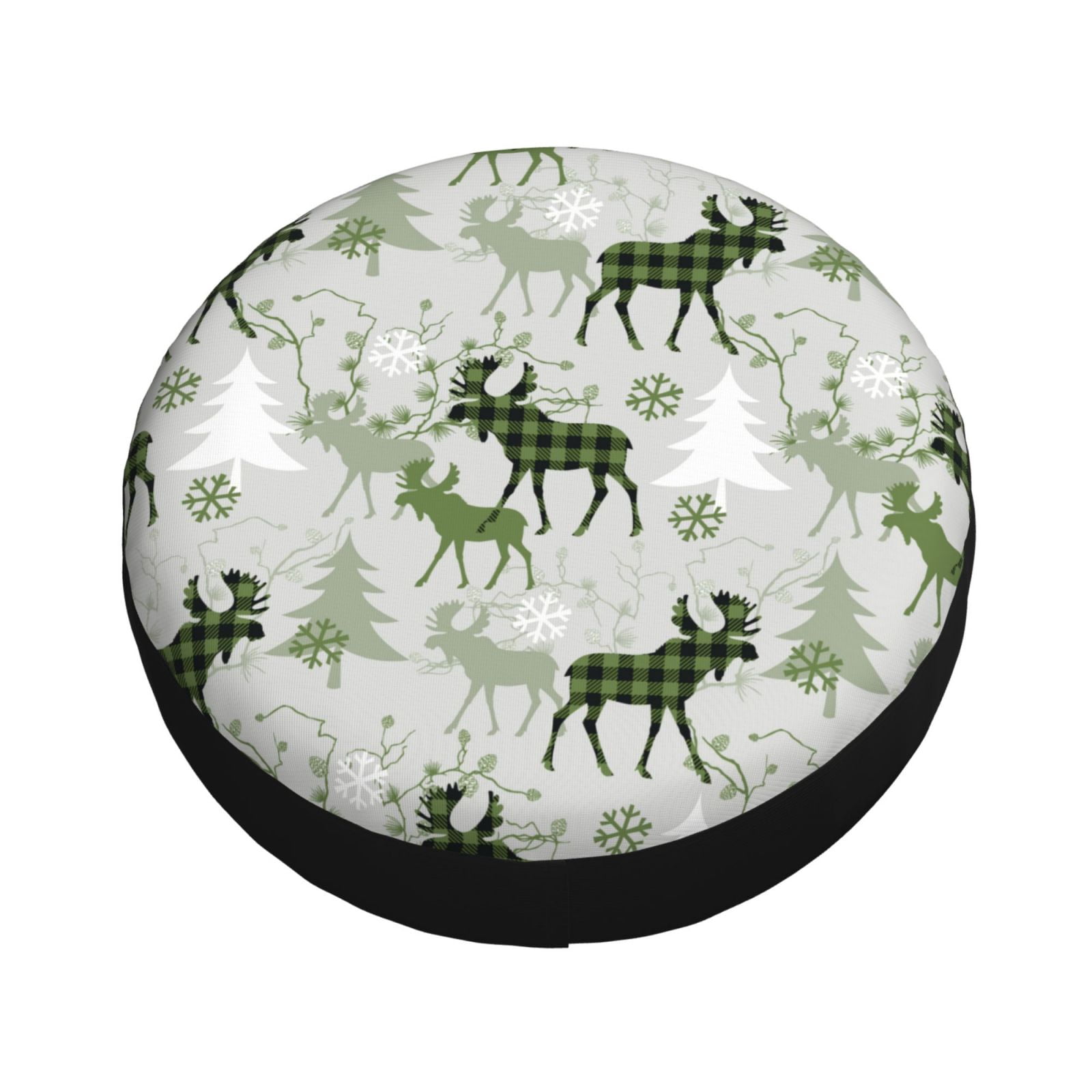 Balery green plaid Moose tree Tire Covers - Tough Tire Wheel Protector ...
