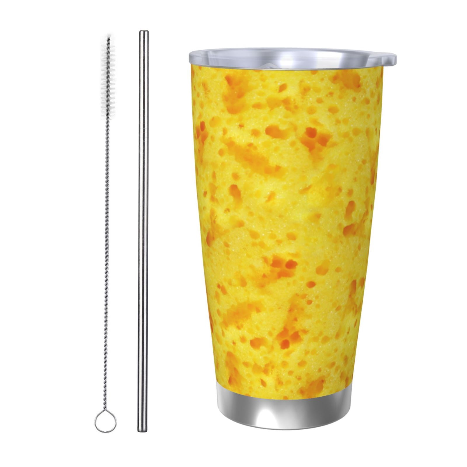Balery nachos cracker Pattern 20oz Insulated Car Cup with Dual Drink ...