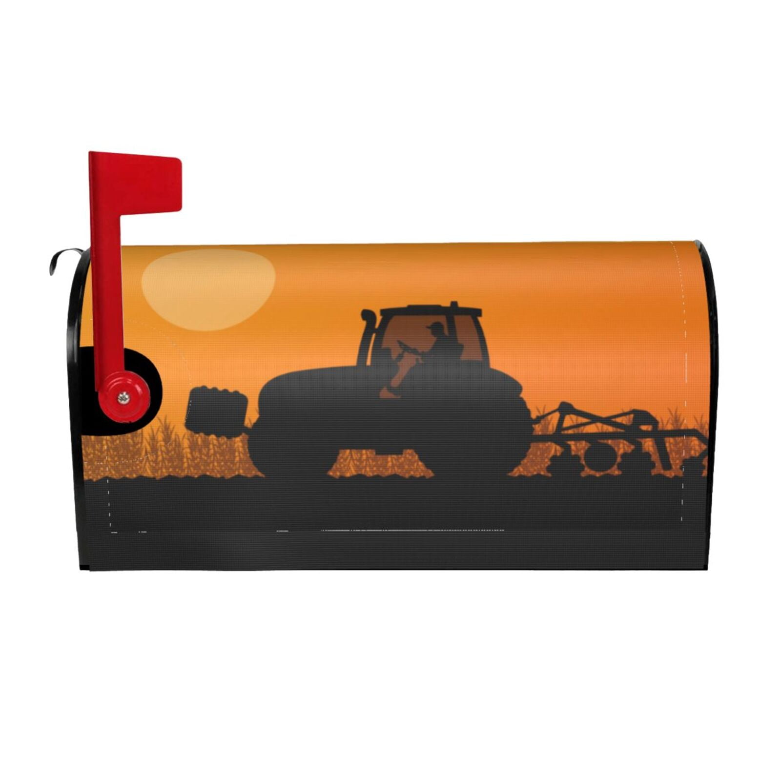 Balery tractor cultivating the land Mailbox Cover - Standard Size-21x18 ...