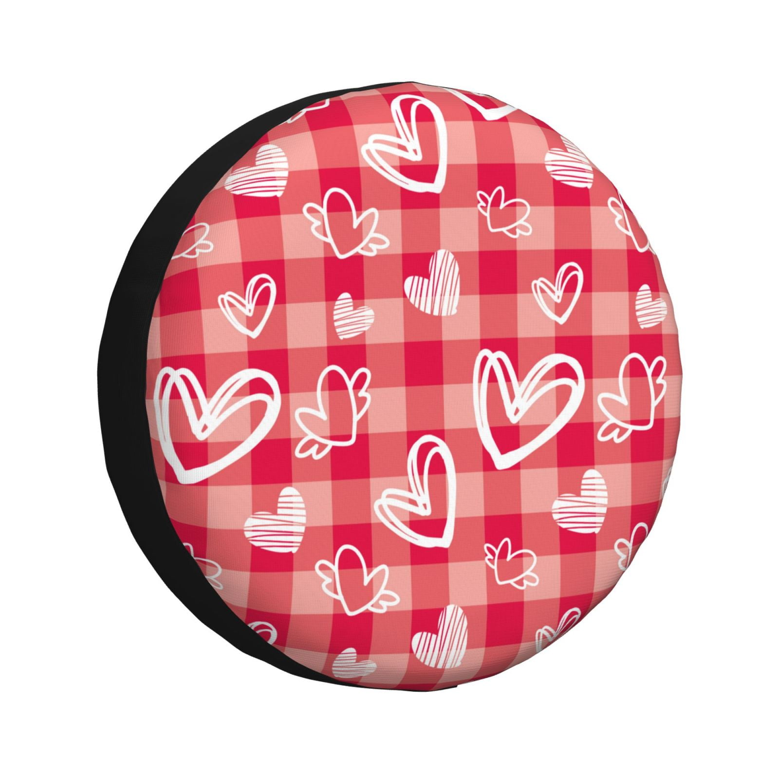 Balery valentine day with heart Pattern Tire Covers - Tough Tire Wheel ...