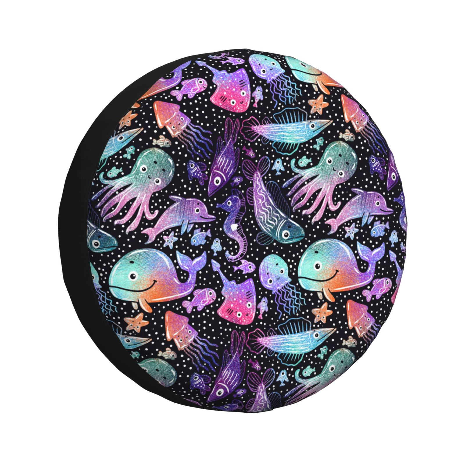 Balery whale fish octopus Pattern Tire Covers - Tough Tire Wheel ...