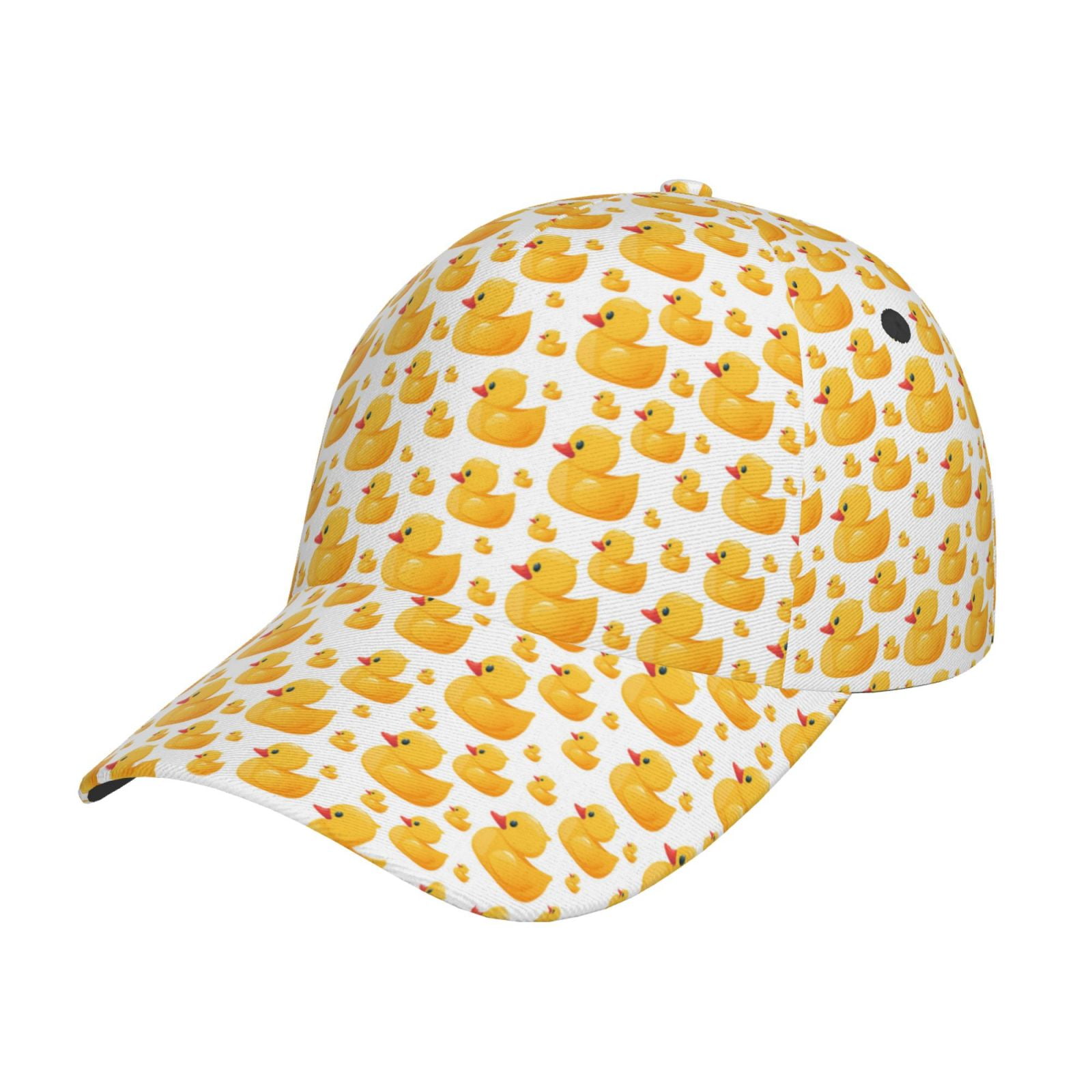 Balery yellow rubber ducks Pattern Baseball Cap Adjustable Size for ...