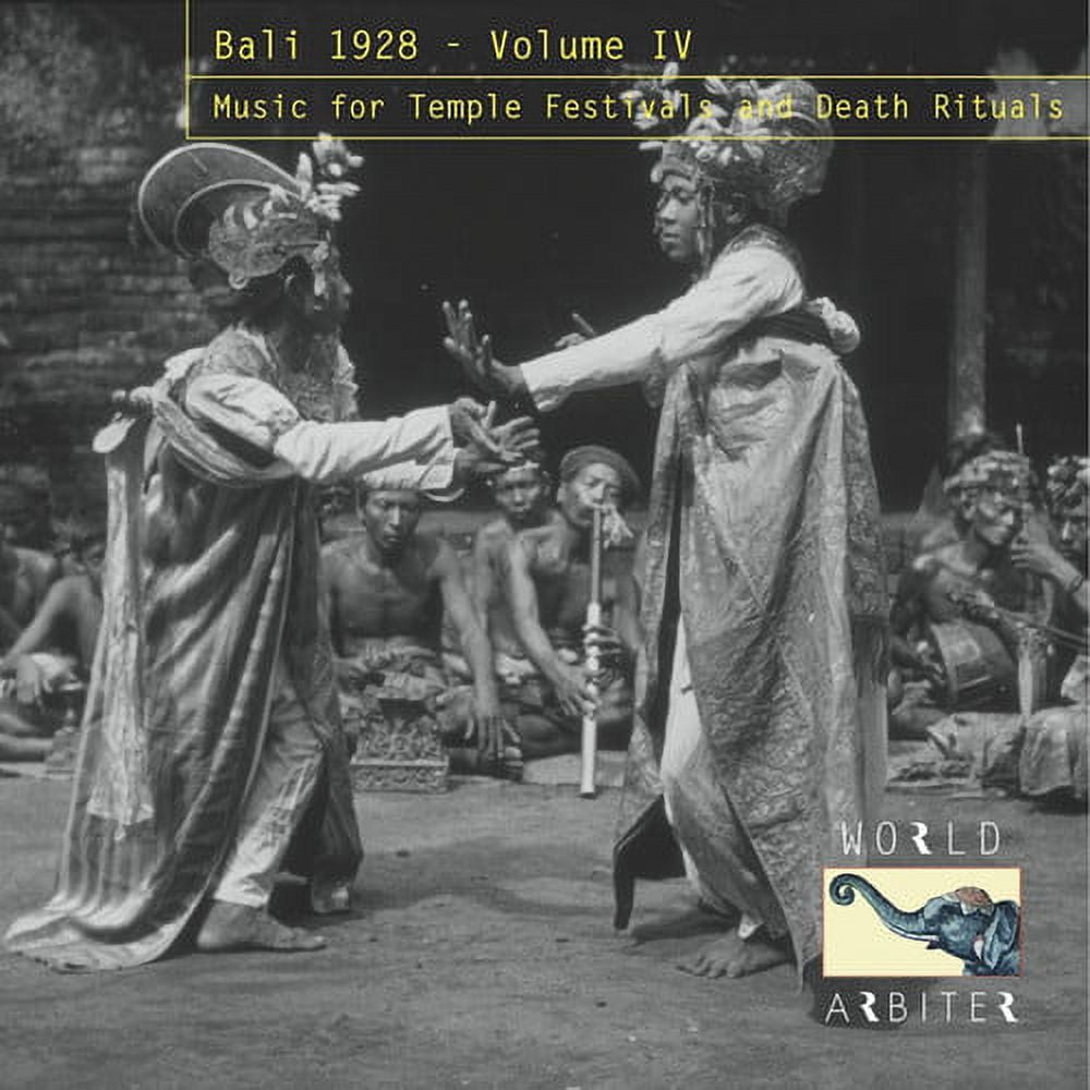 Various Artists - Bali 1928, Vol. IV: Music for Temple Festivals and ...