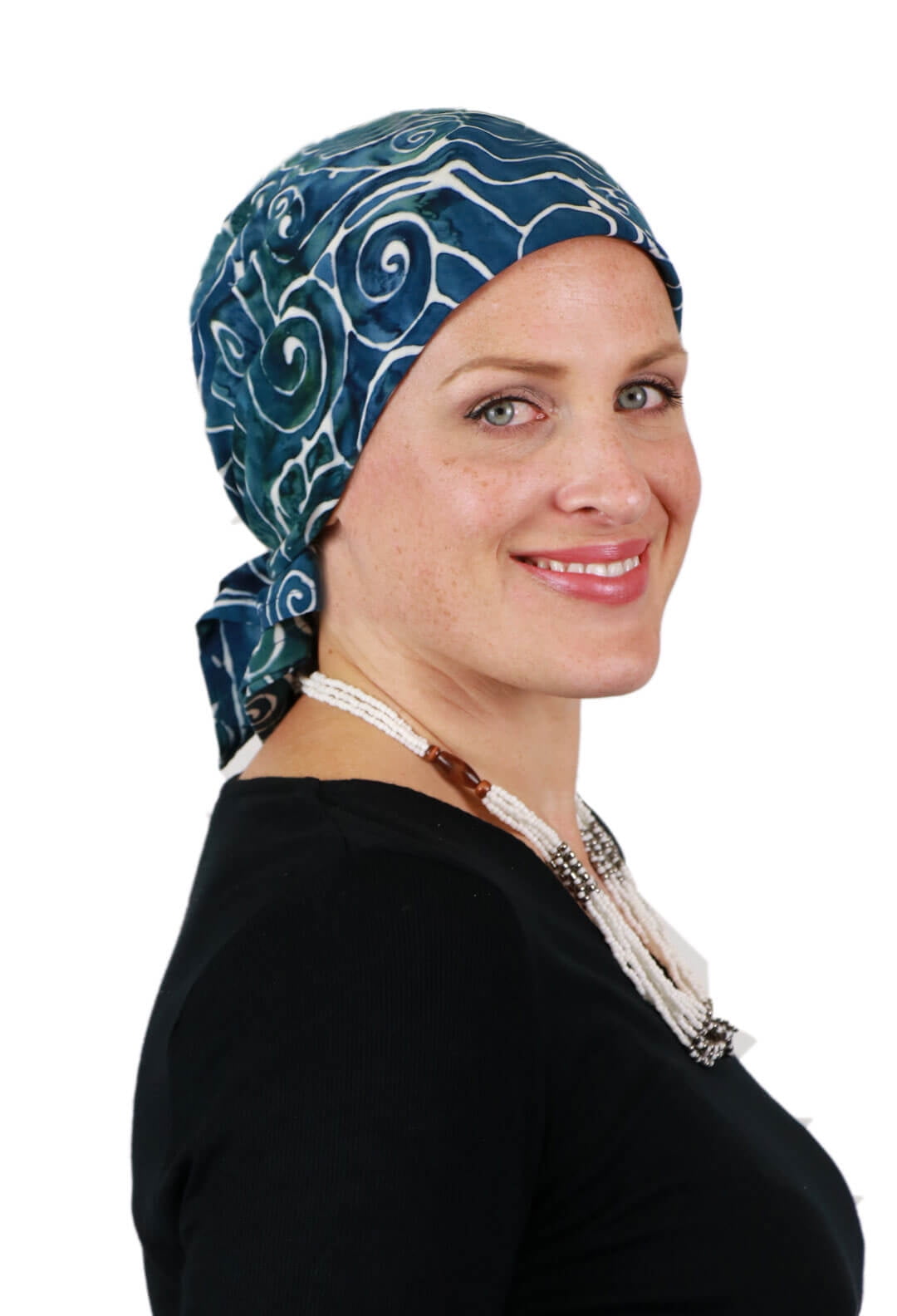 Bali Batik Head Scarf Chemo Scarves for Women Cancer Headwear Square ...